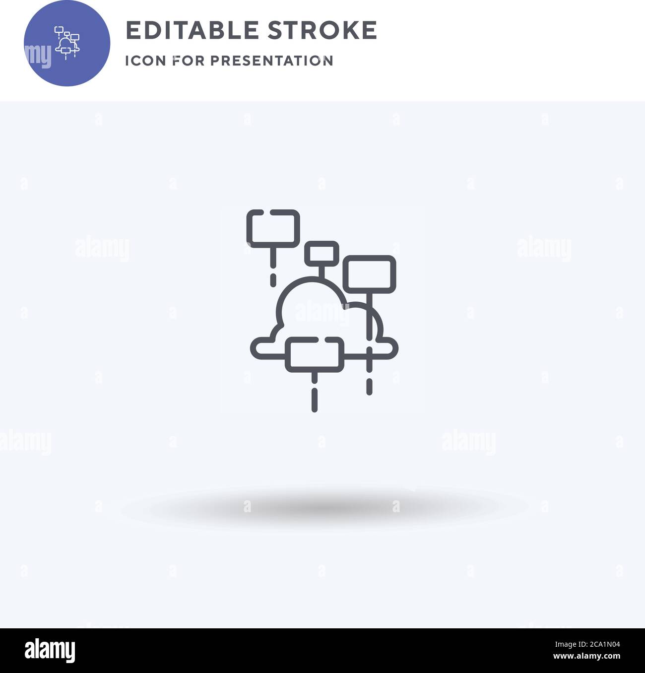 Cloud Computing icon vector, filled flat sign, solid pictogram isolated ...