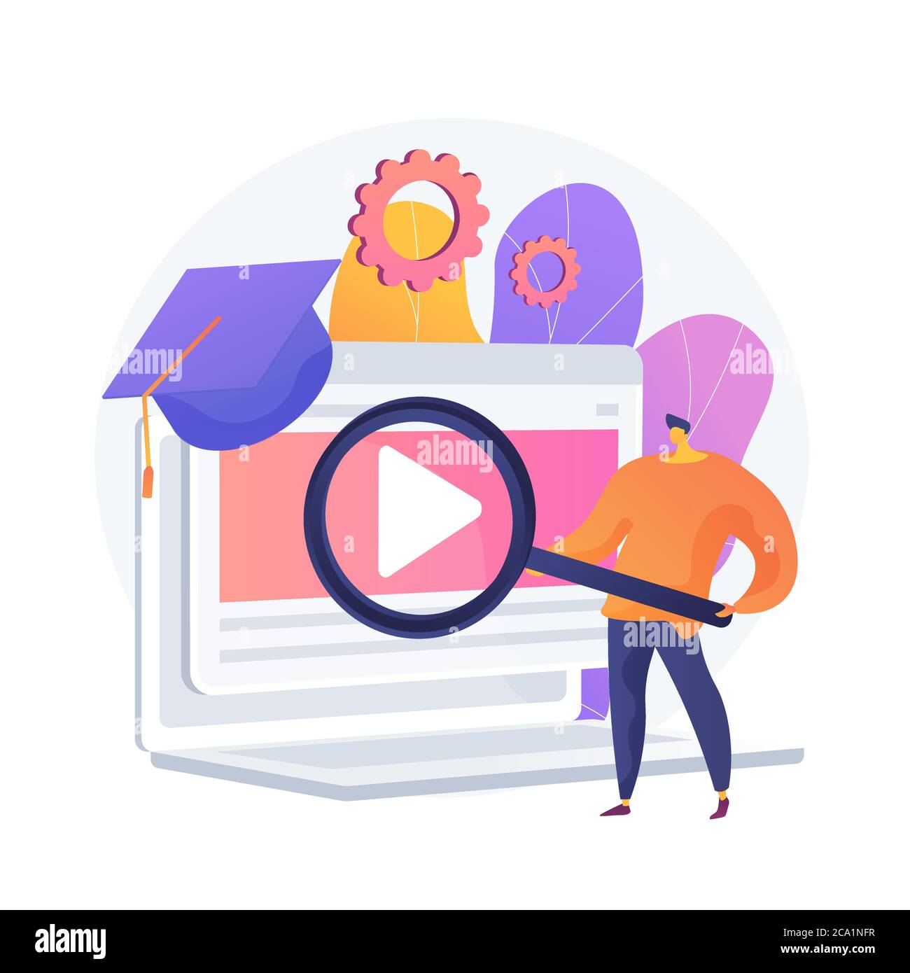 Searching educational Cut Out Stock Images & Pictures - Alamy