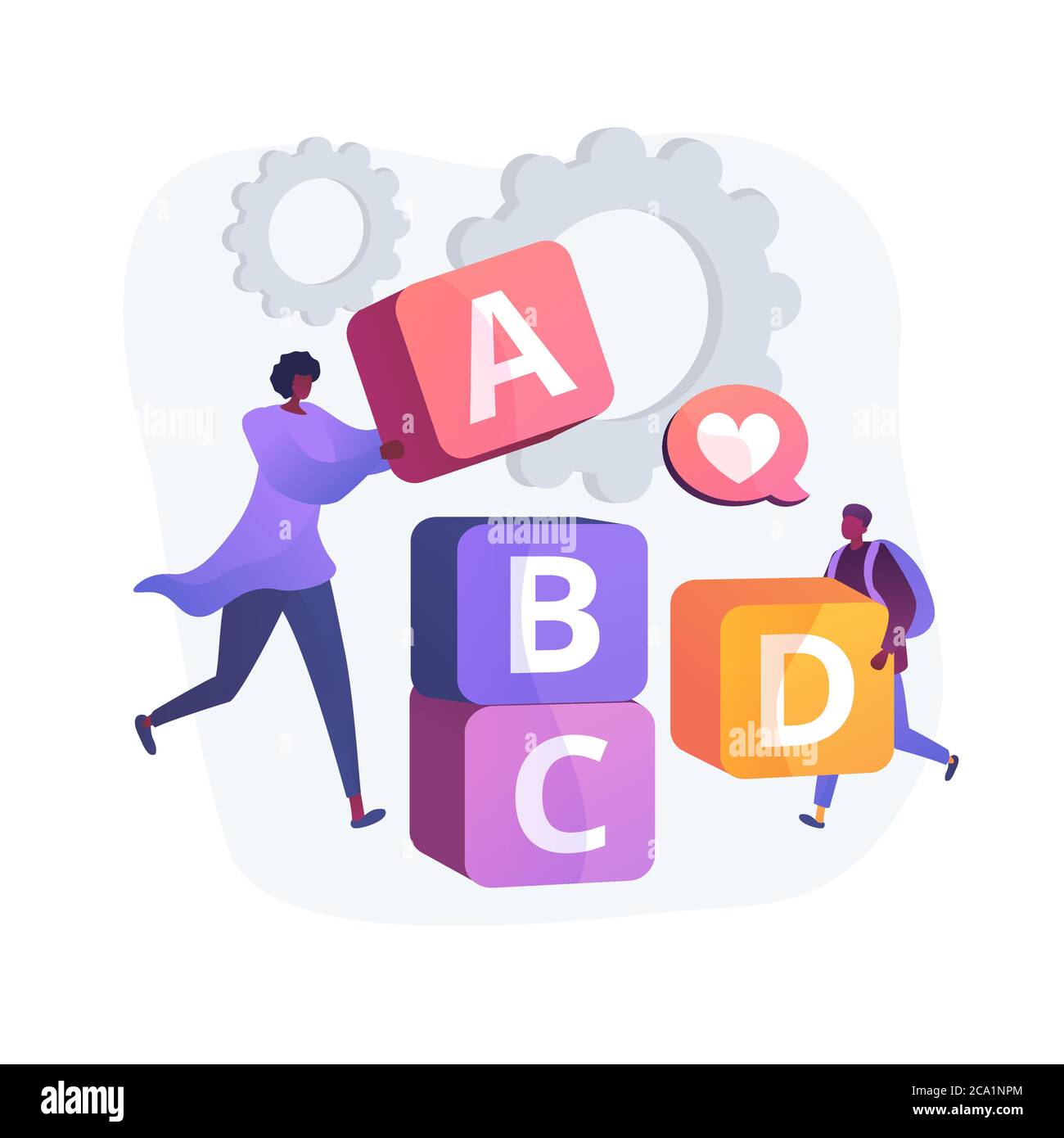 Developing game vector concept metaphor Stock Vector Image & Art - Alamy