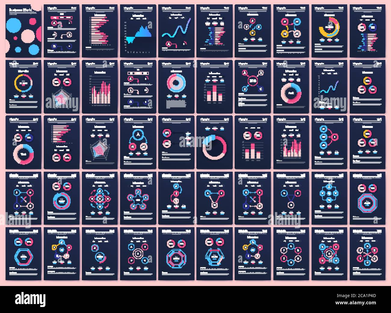 Modern infographic vector elements for business brochures. Use in ...