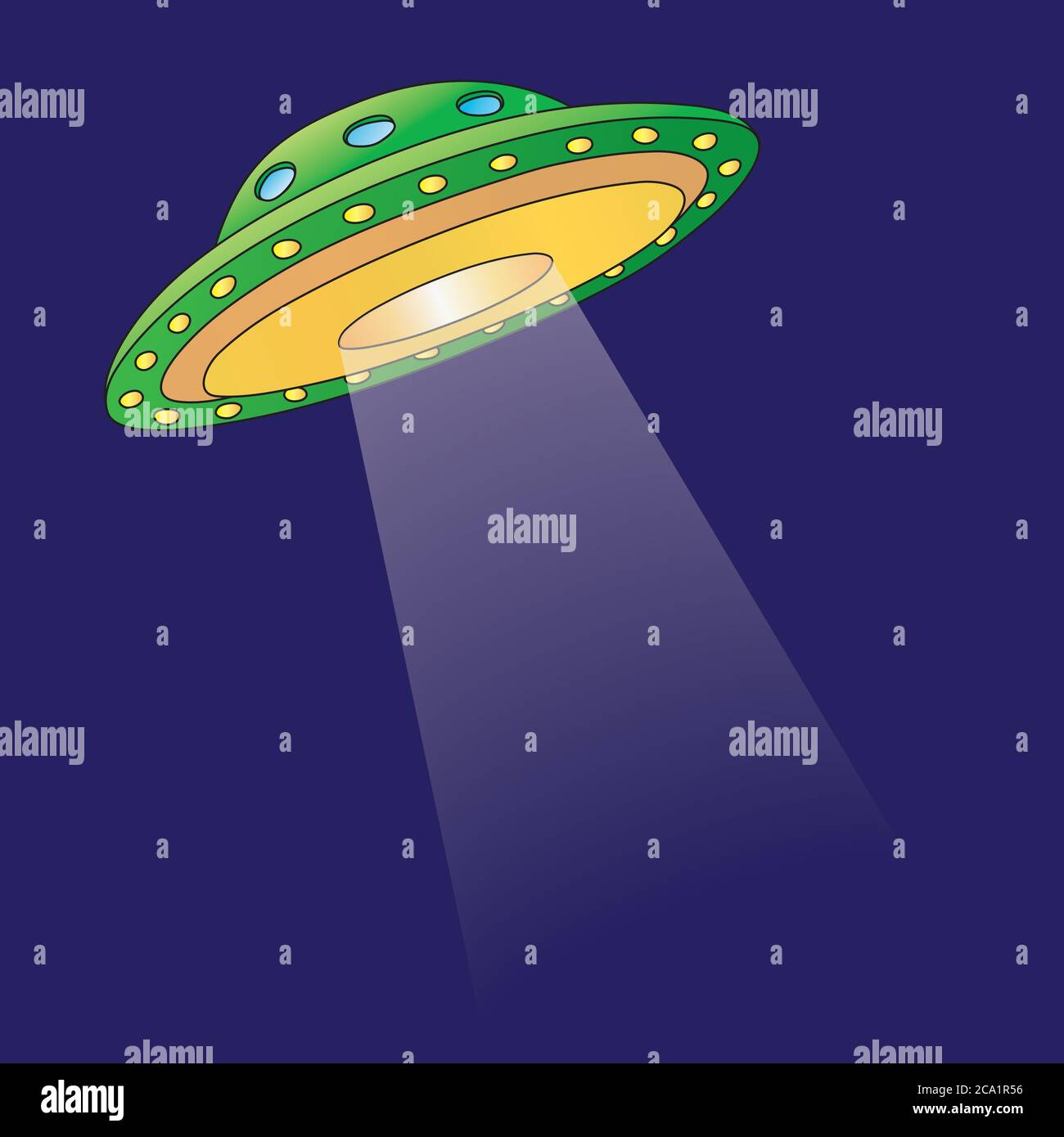 Identified flying object Stock Vector Images - Alamy