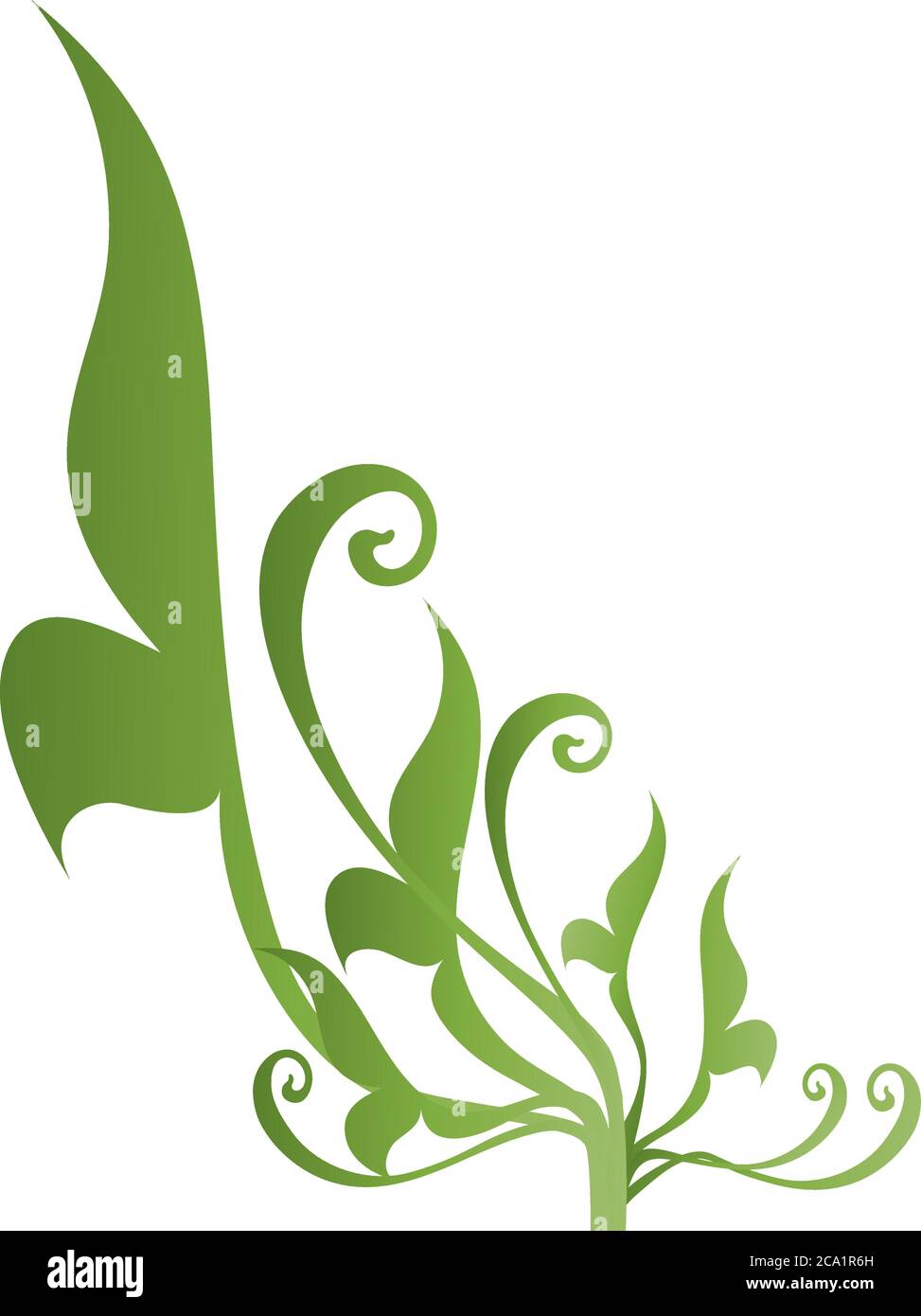 Frame plant Stock Vector Images - Alamy
