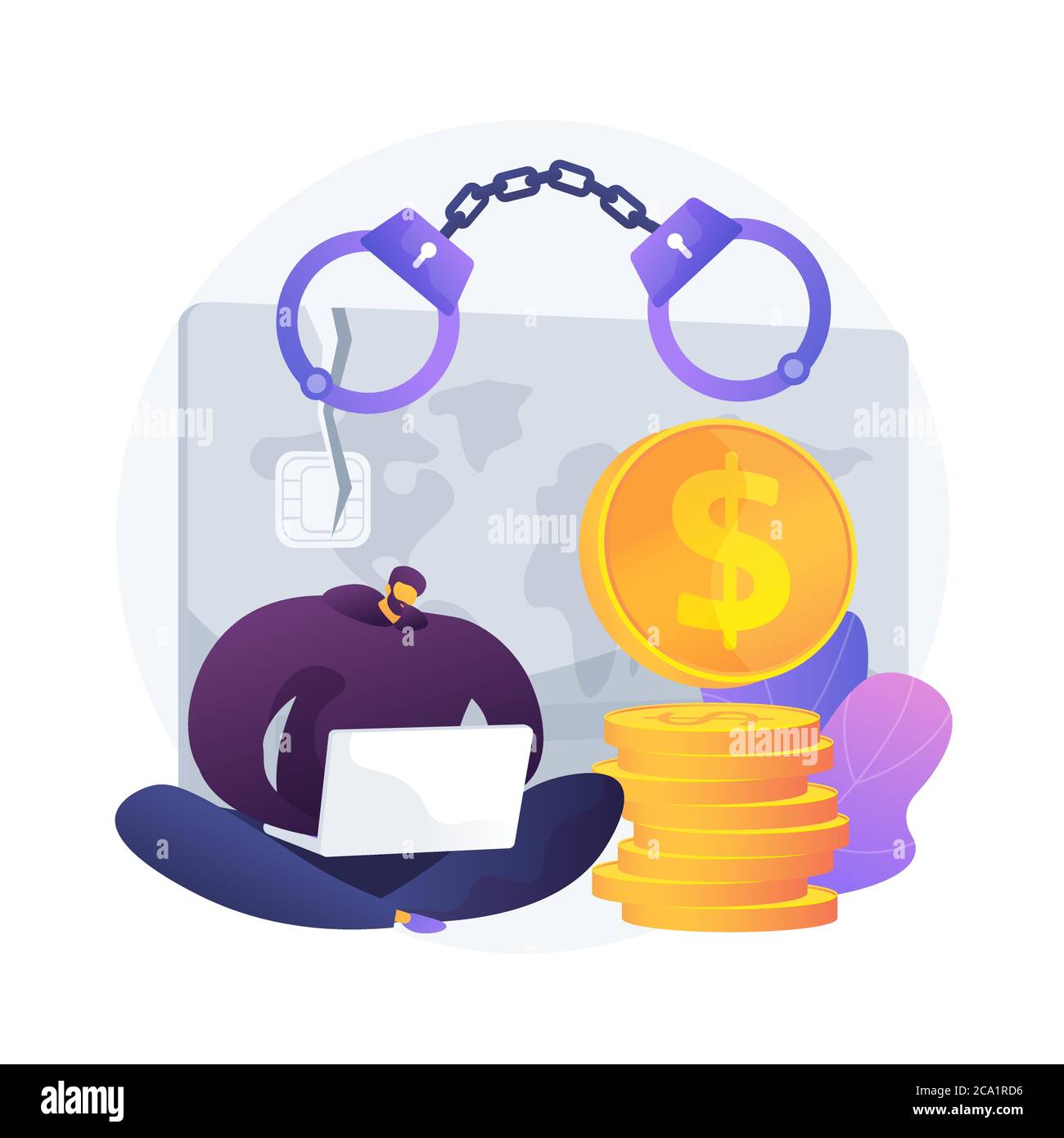 Credit card fraud vector concept metaphor Stock Vector Image & Art - Alamy