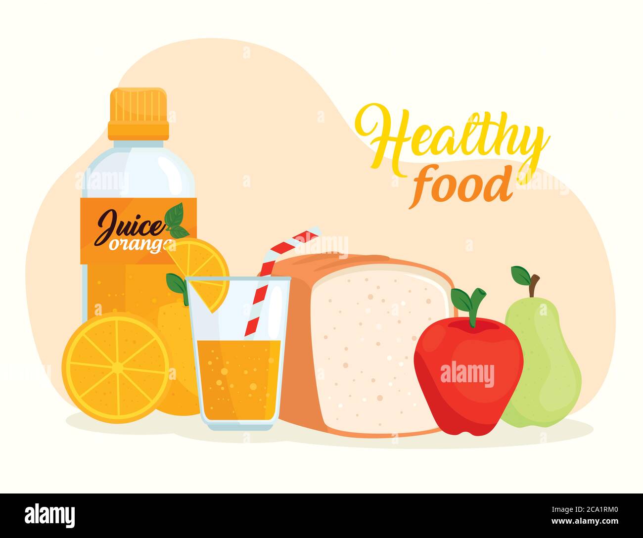 Pear bottle juice beverage Stock Vector Images - Alamy