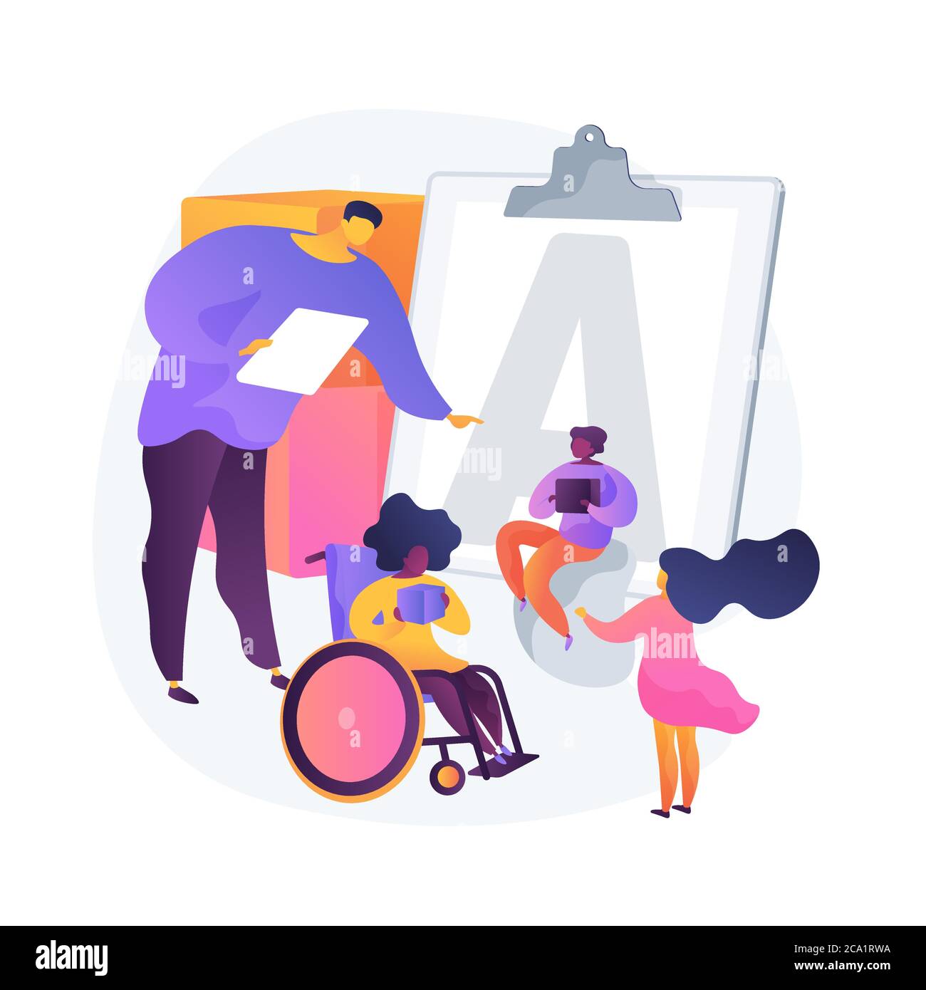 Wheelchair girl child Stock Vector Images - Alamy