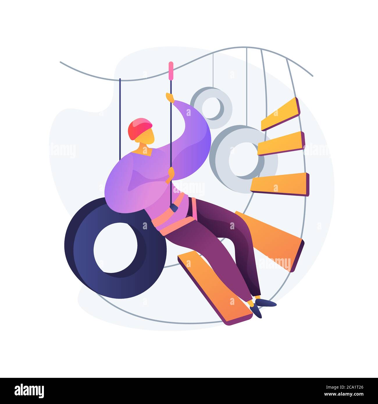Adventure park vector concept metaphor Stock Vector Image & Art - Alamy