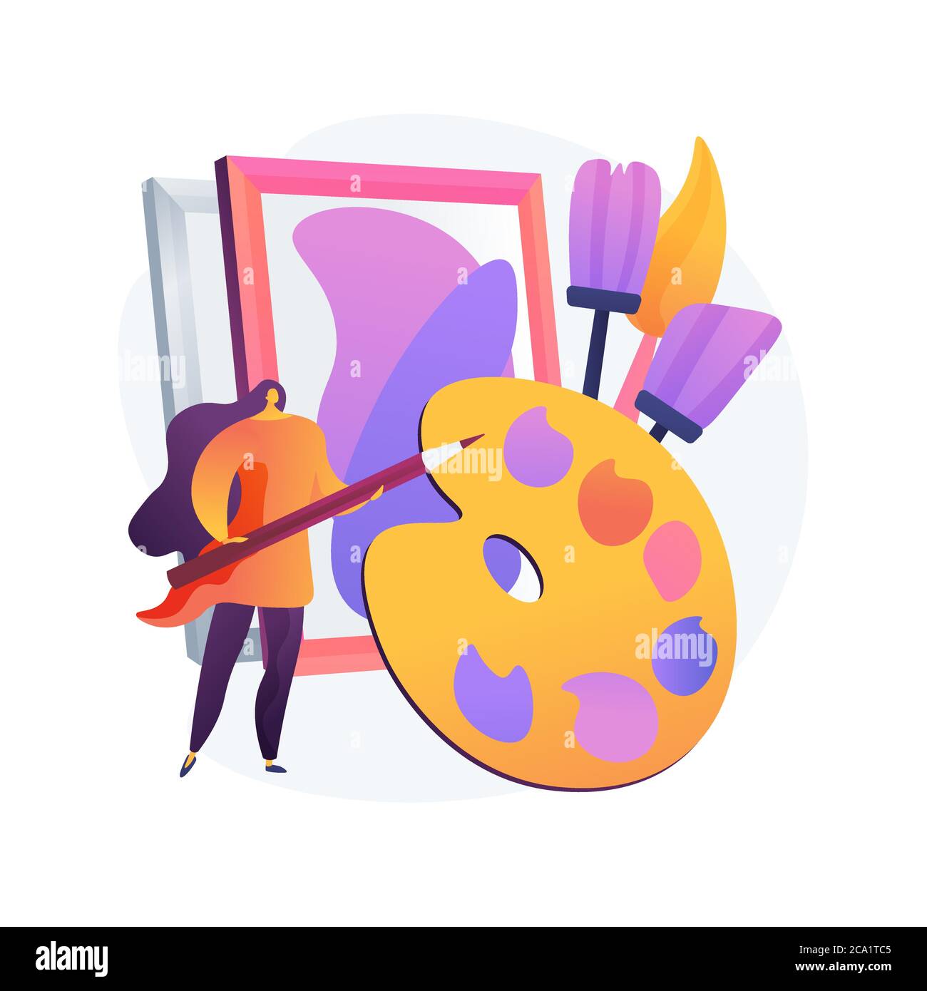 Art studio vector concept metaphor Stock Vector Image & Art - Alamy Art studio vector concept metaphor Stock Vector Image & Art - Alamy