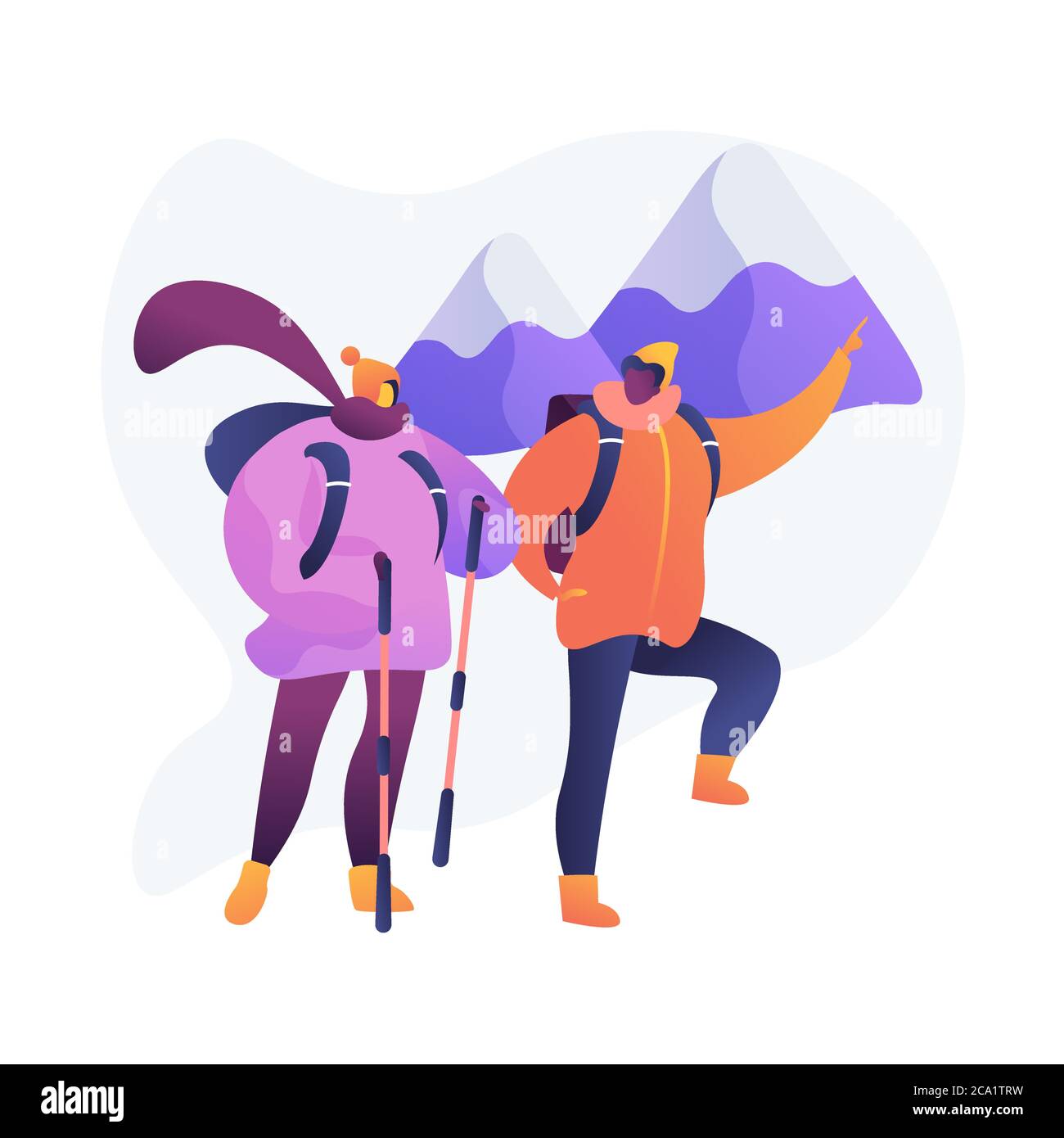 Mountain expedition vector concept metaphor Stock Vector Image & Art ...
