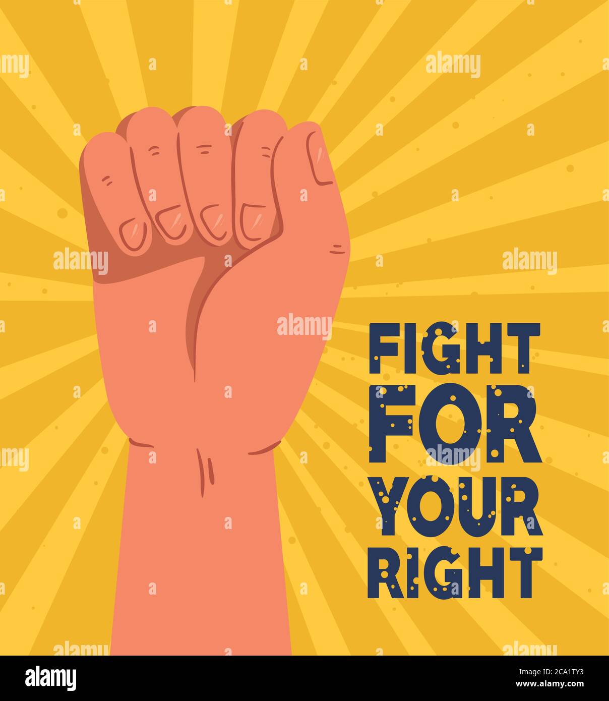 Raised right hand holding Stock Vector Images - Alamy