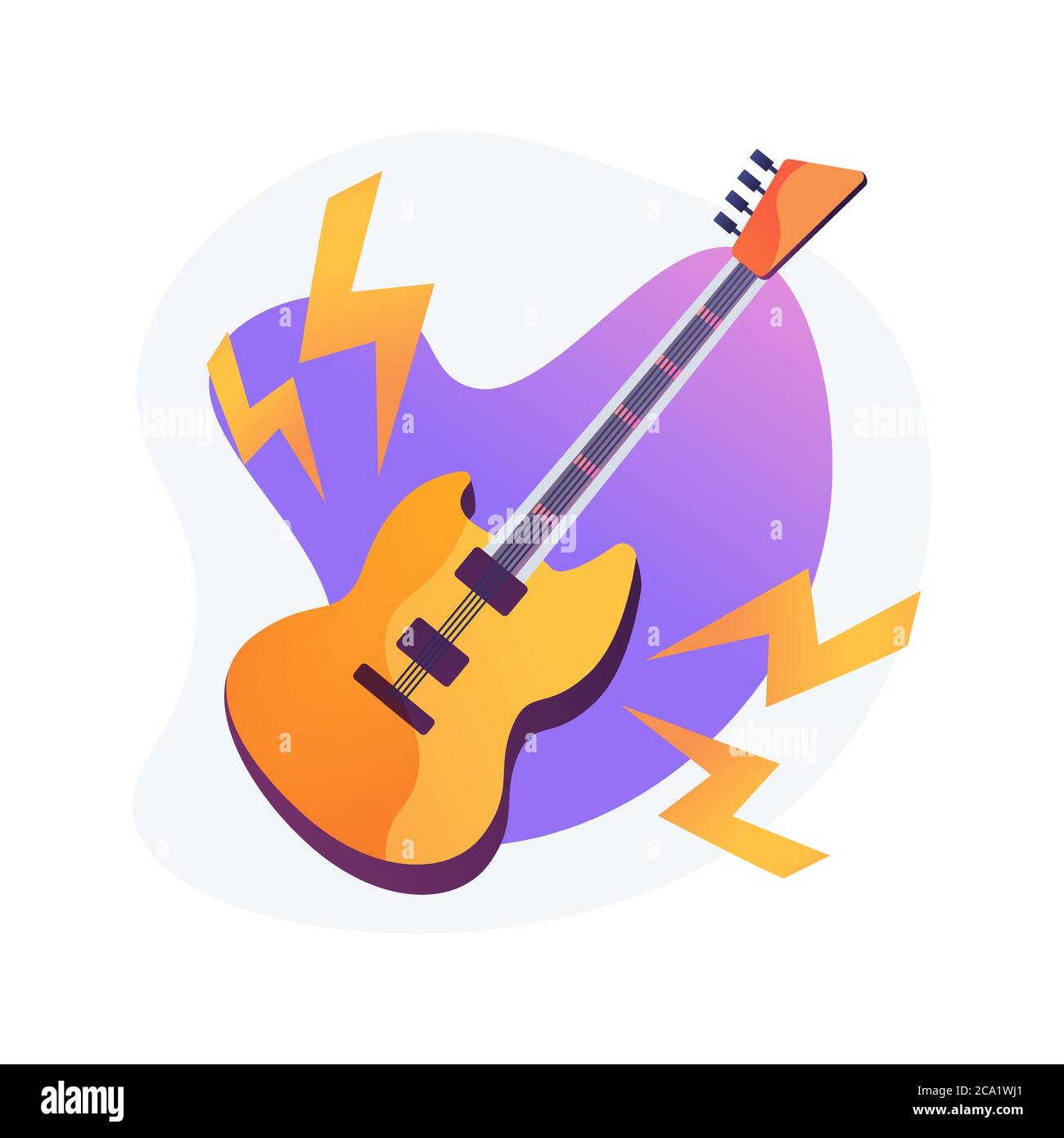 Rock music abstract concept vector illustration Stock Vector Image ...