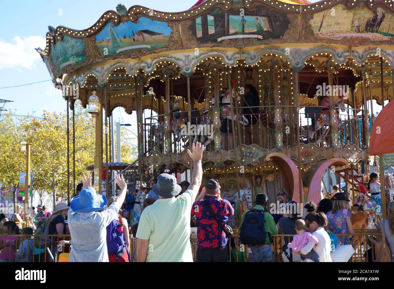 Australian Fairground Ride High Resolution Stock Photography and Images ...