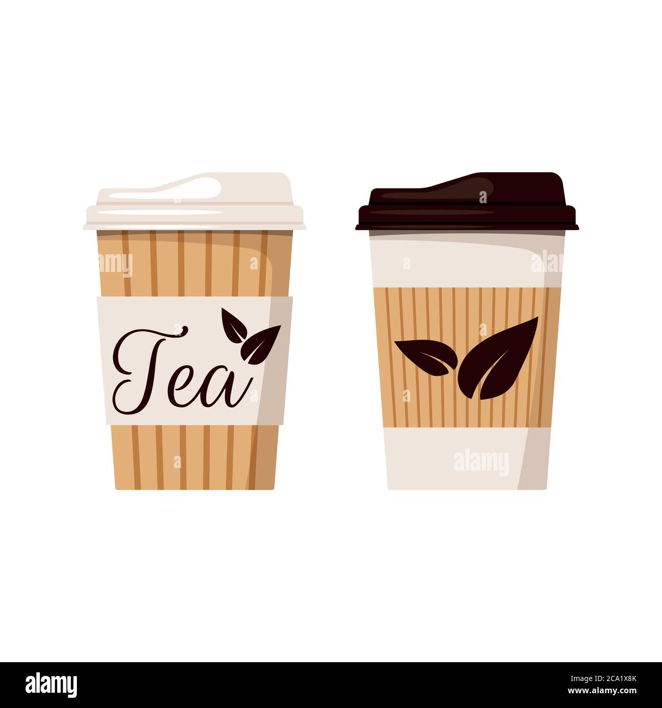 Tea party background empty Stock Vector Images - Alamy