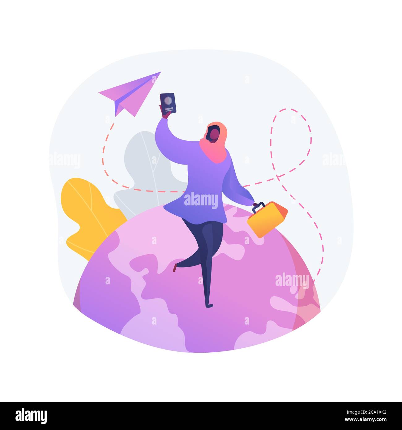 Emigration abstract concept vector illustration Stock Vector Image ...