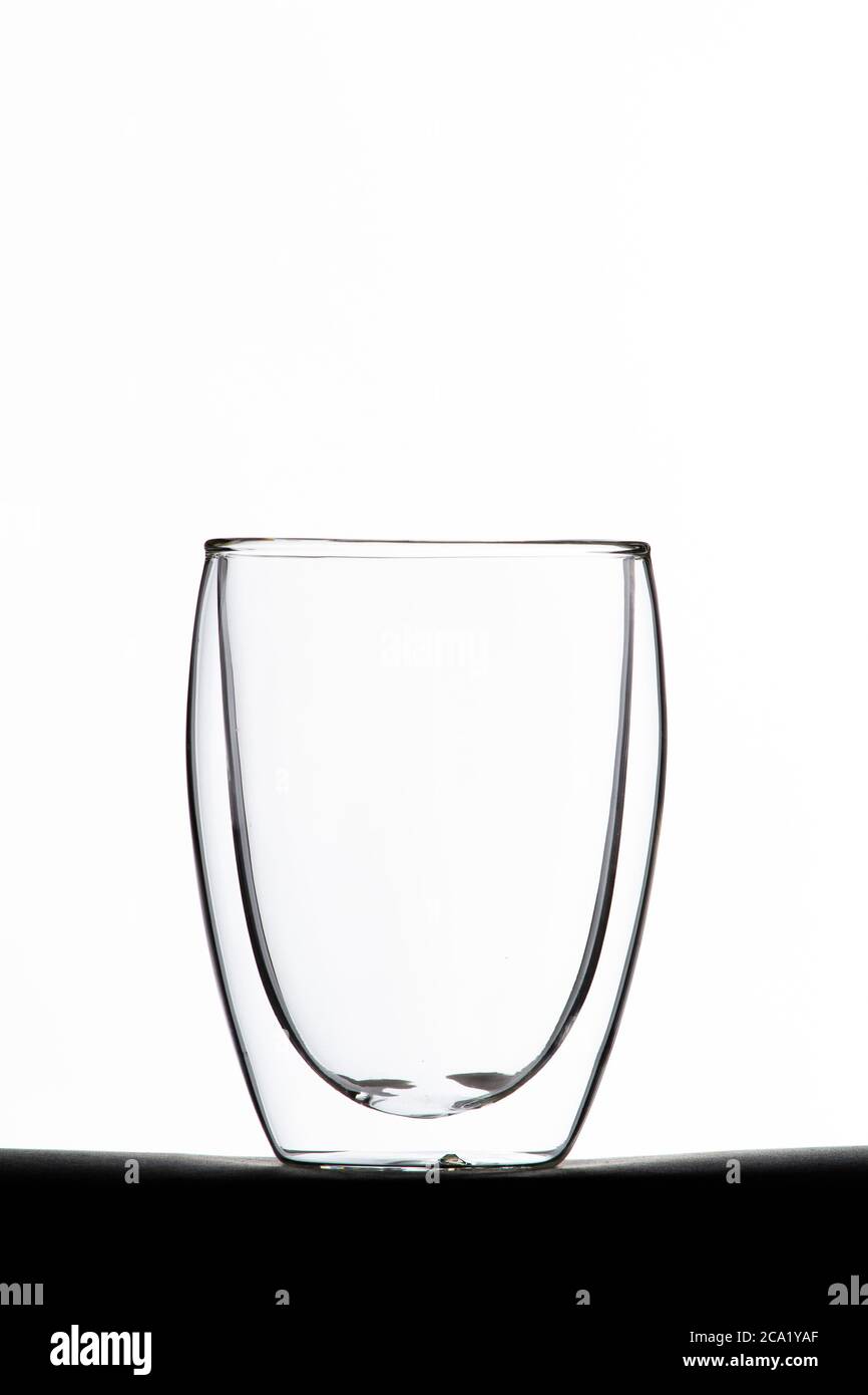 Empty glass cup hi-res stock photography and images - Alamy