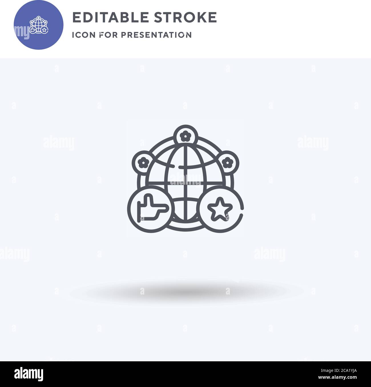 Big Data icon vector, filled flat sign, solid pictogram isolated on ...