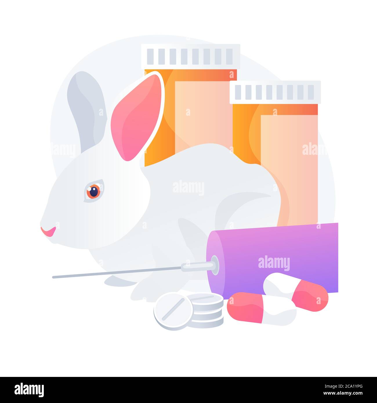 Animal lab tests vector concept metaphor Stock Vector Image & Art - Alamy