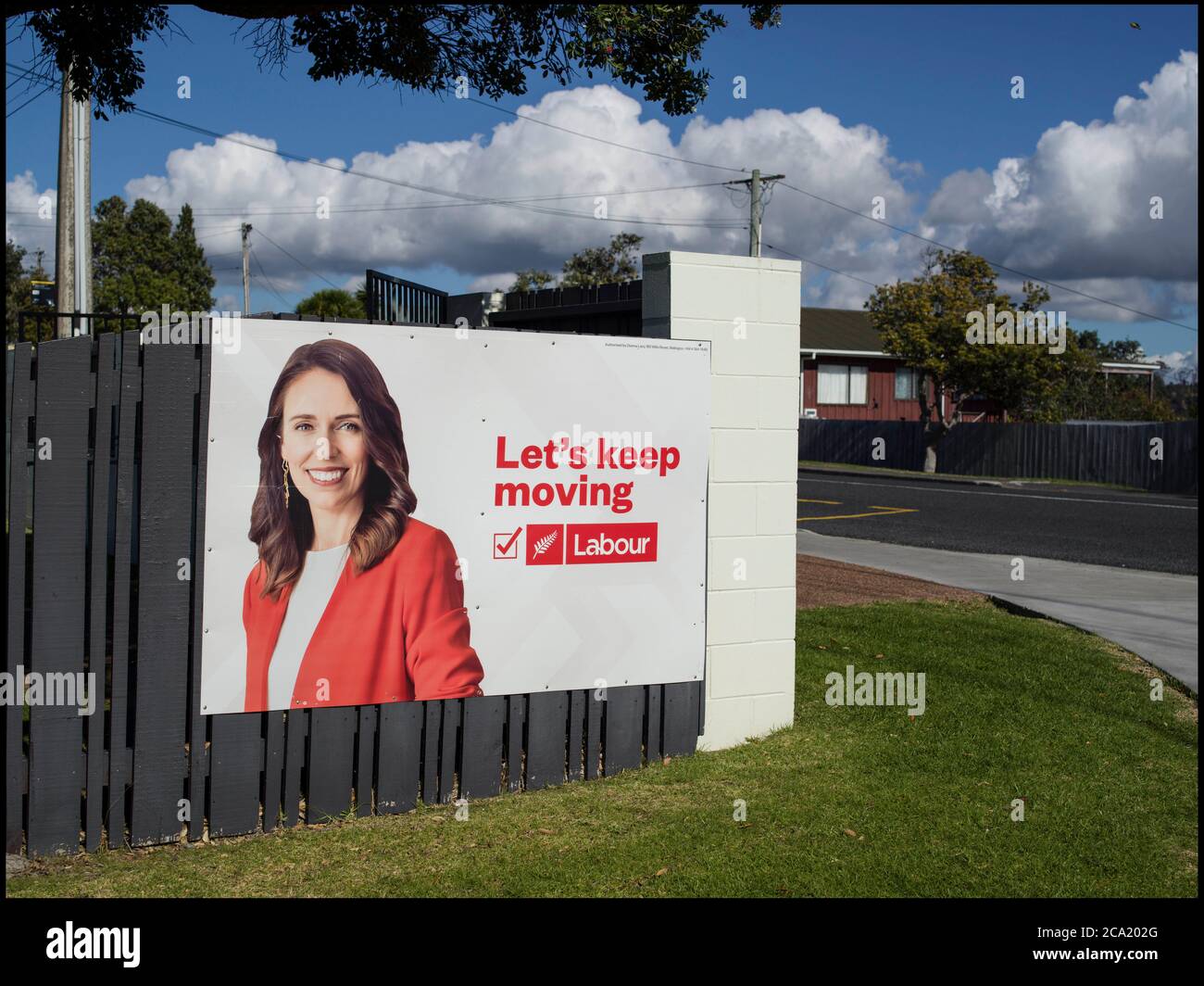 Stanmore Bay Auckland New Zealand. General Election 2020 Labour Party ...