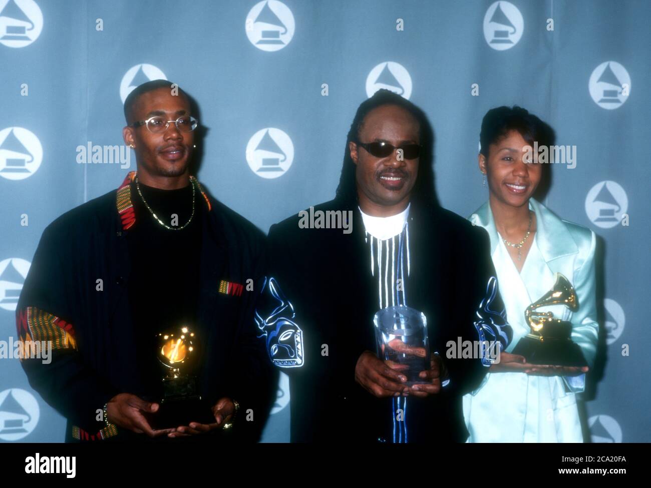 Stevie wonder and daughter aisha morris hi-res stock photography and ...