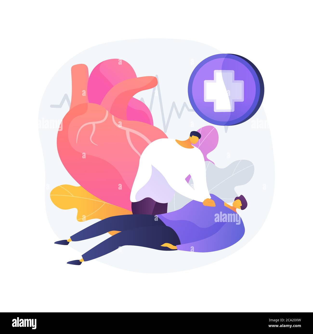 CPR abstract concept vector illustration Stock Vector Image & Art - Alamy