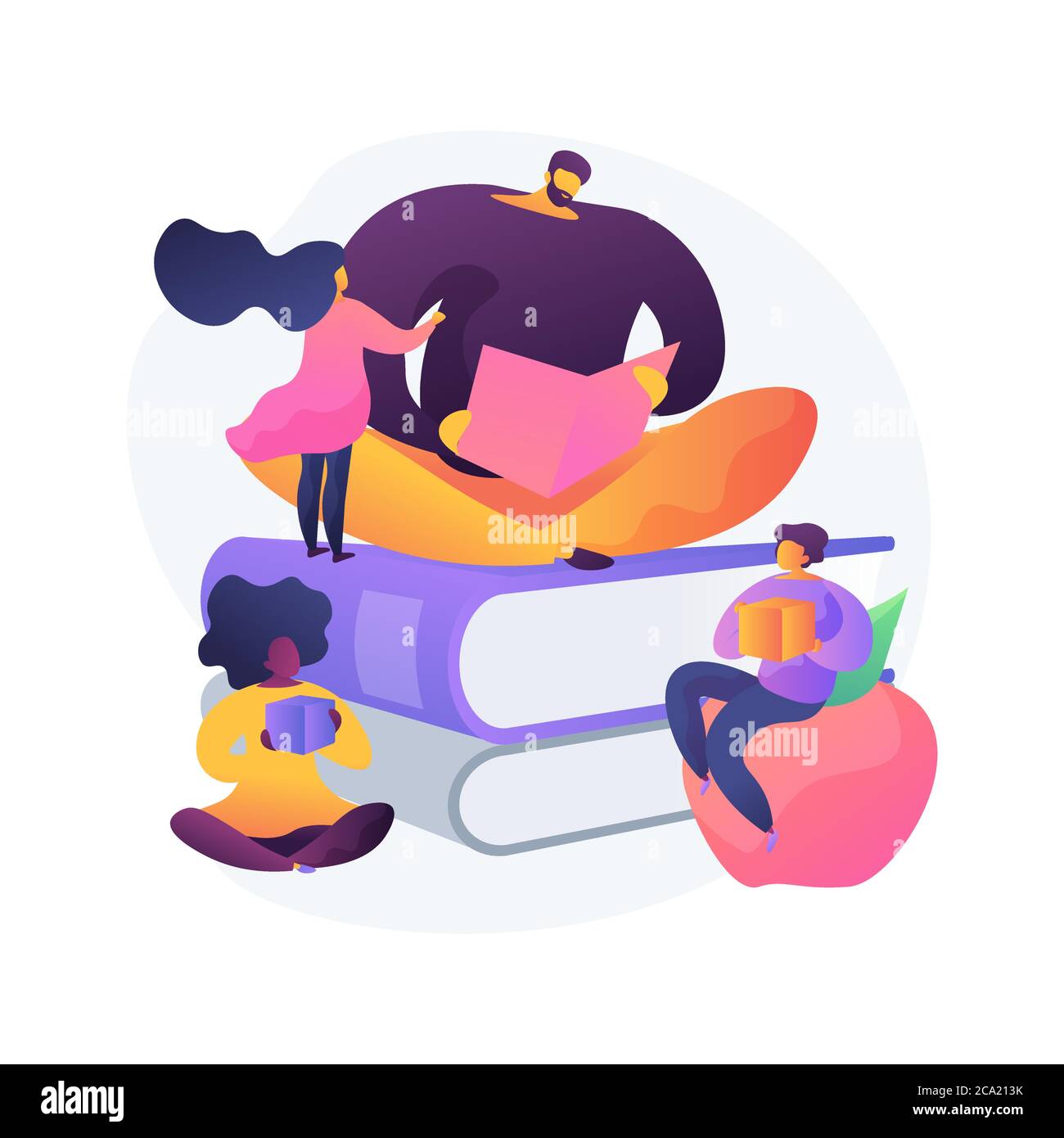 Nursery school abstract concept vector illustration Stock Vector Image ...