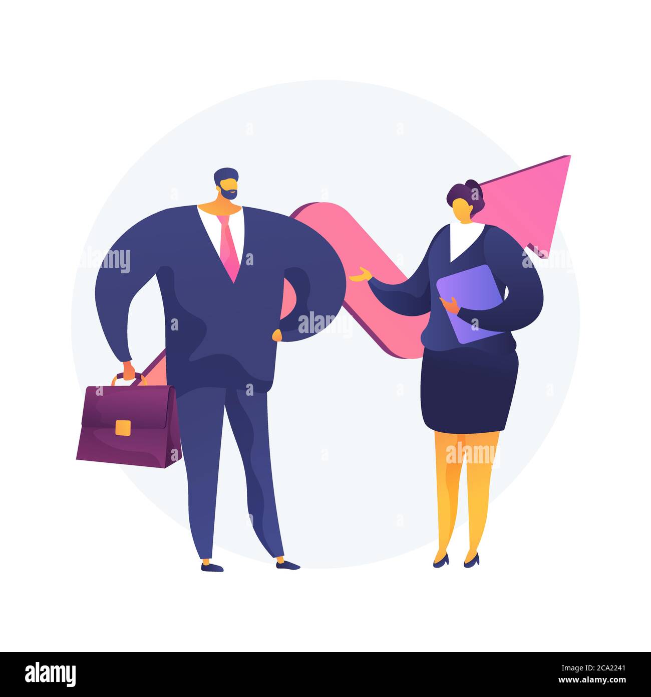 Generation X abstract concept vector illustration Stock Vector Image ...