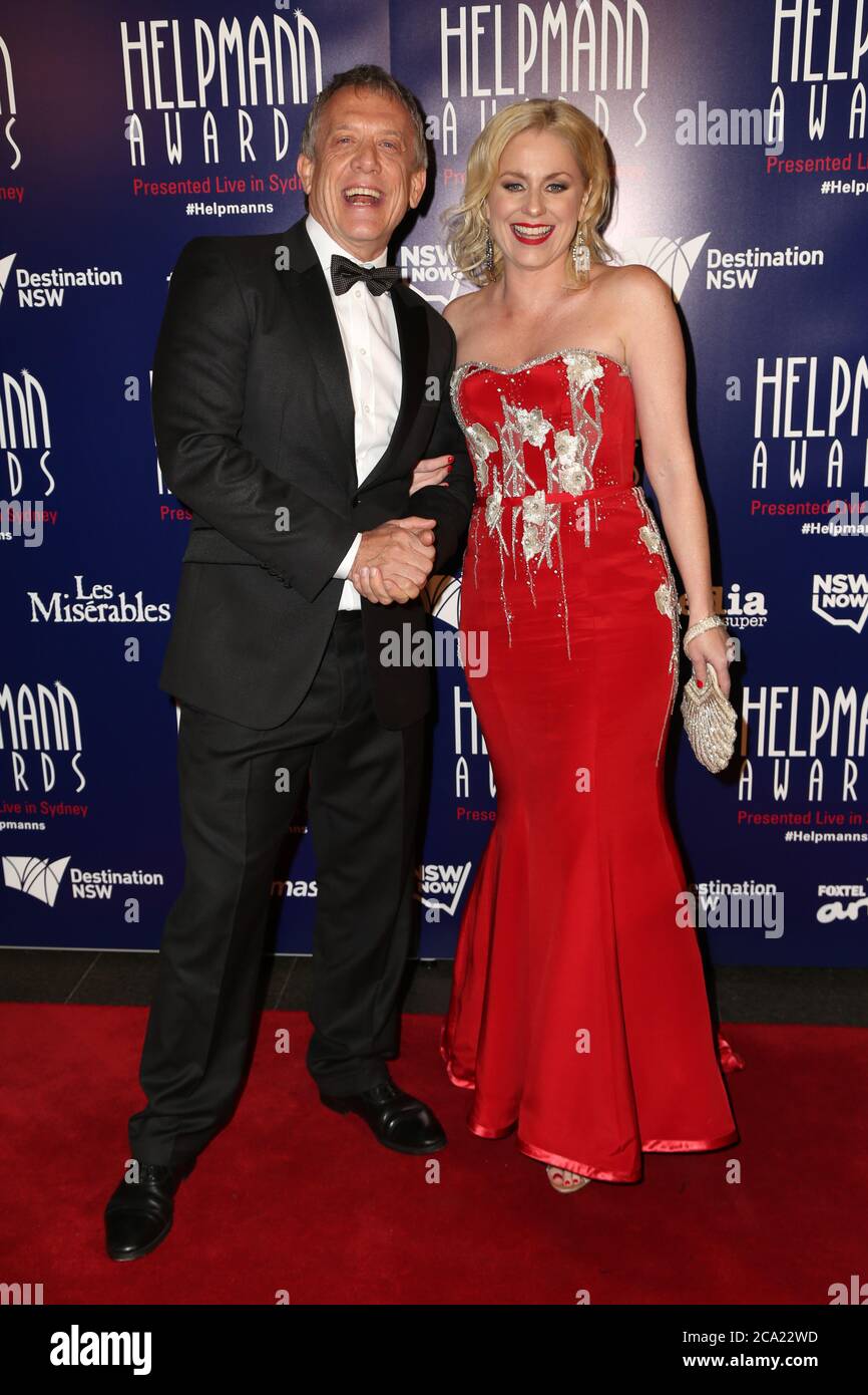 Sydney, Australia. 27 July 2015. Simon Burke and Helen Dallimore arrive ...