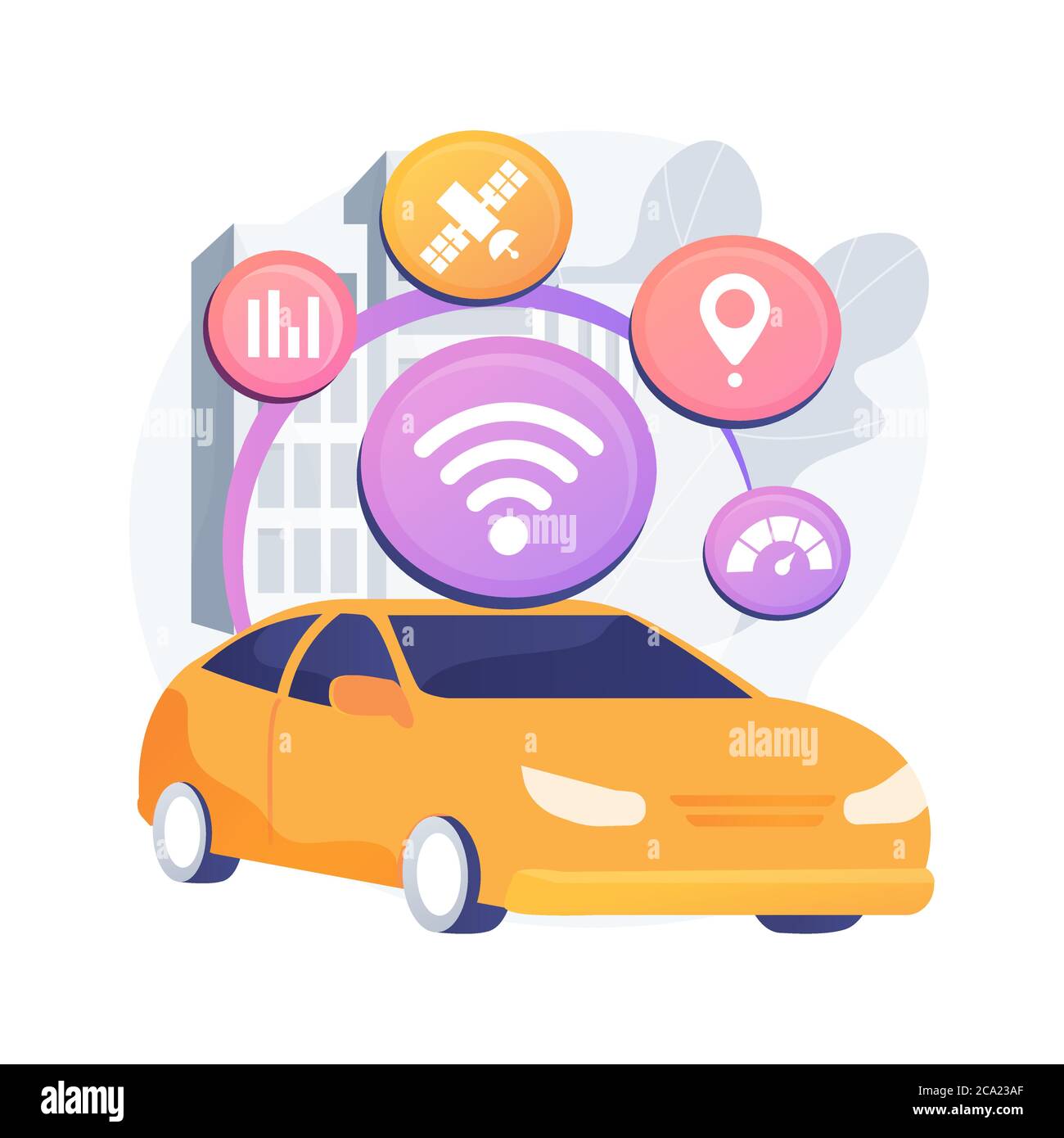 Intelligent transportation system abstract concept vector illustration ... Intelligent transportation system abstract concept vector illustration ...
