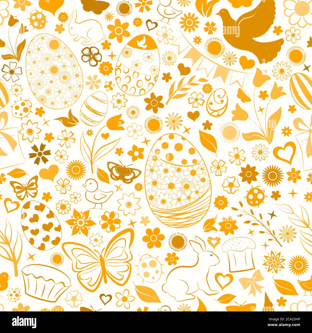 White hare easter eggs symbols hi-res stock photography and images - Alamy