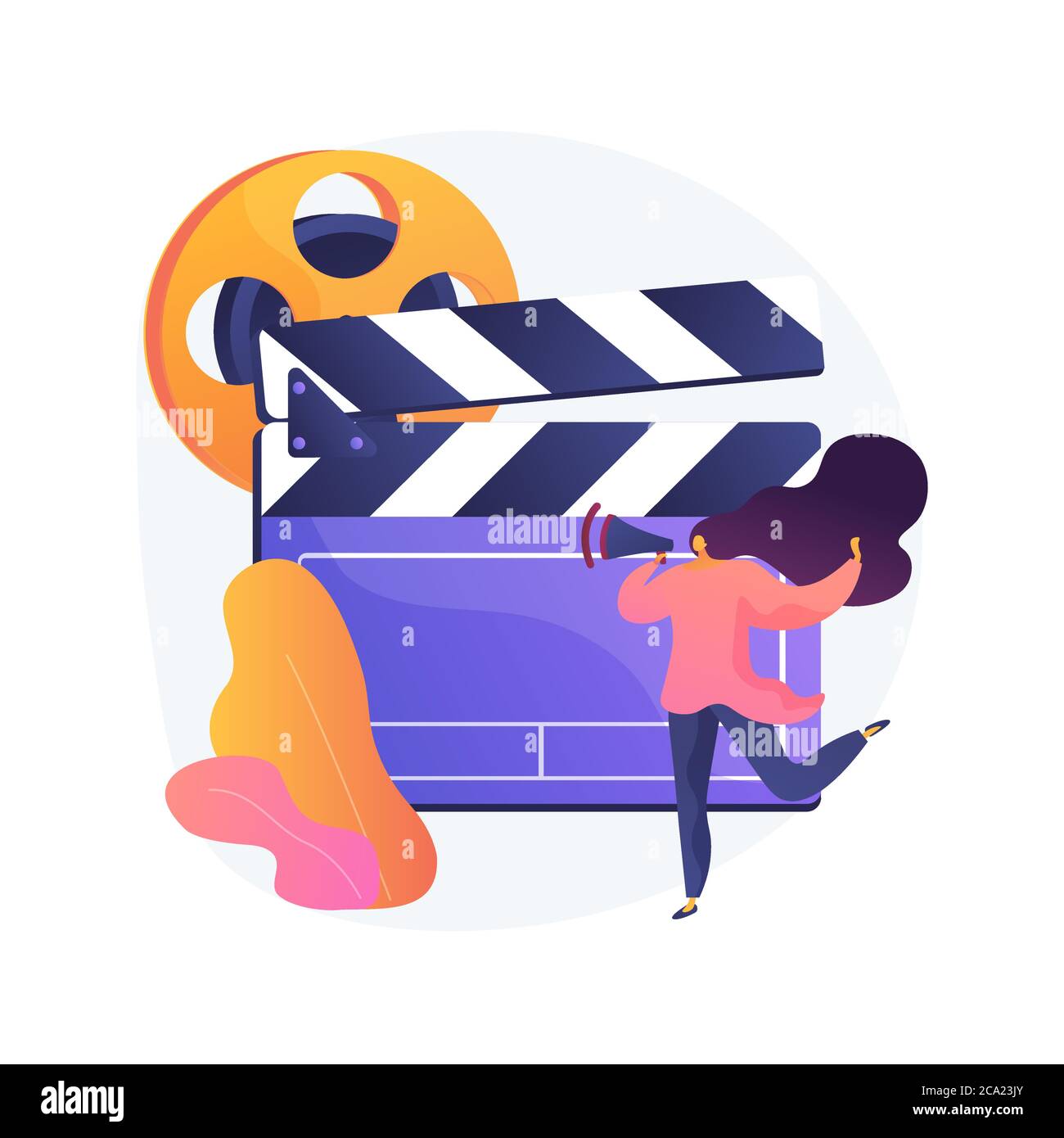 Casting call abstract concept vector illustration Stock Vector Image ...