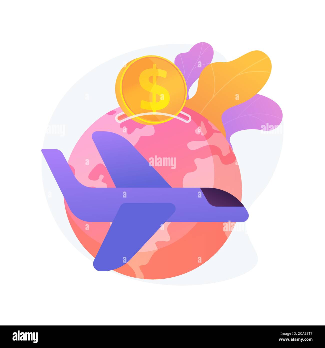 Airline ticket graphics Stock Vector Images - Alamy