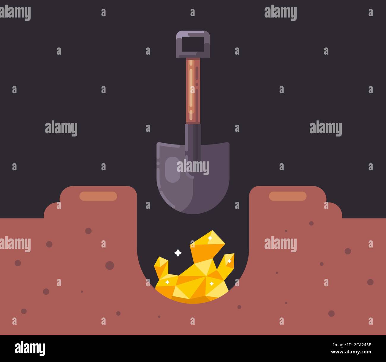 Excavator archeology Stock Vector Images - Alamy
