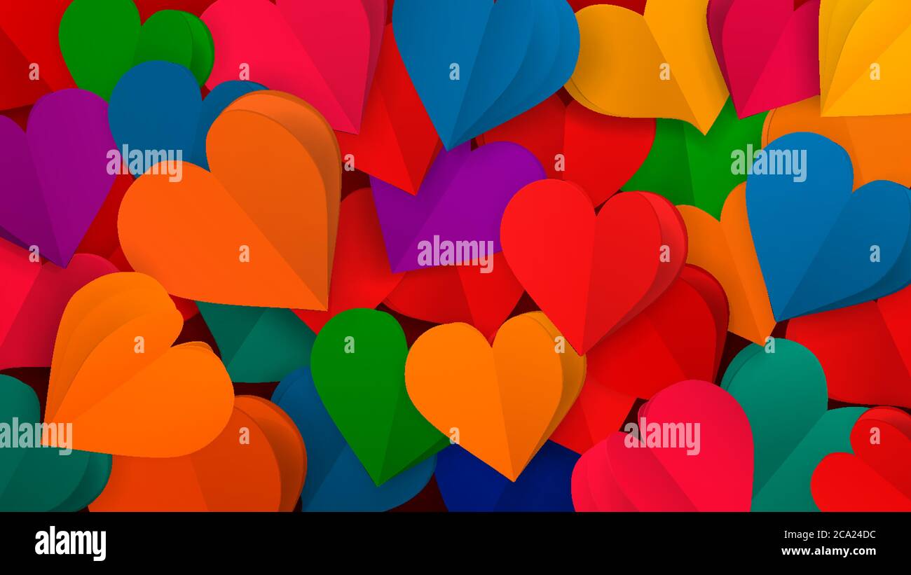 Romantic paper background Stock Vector Images - Alamy