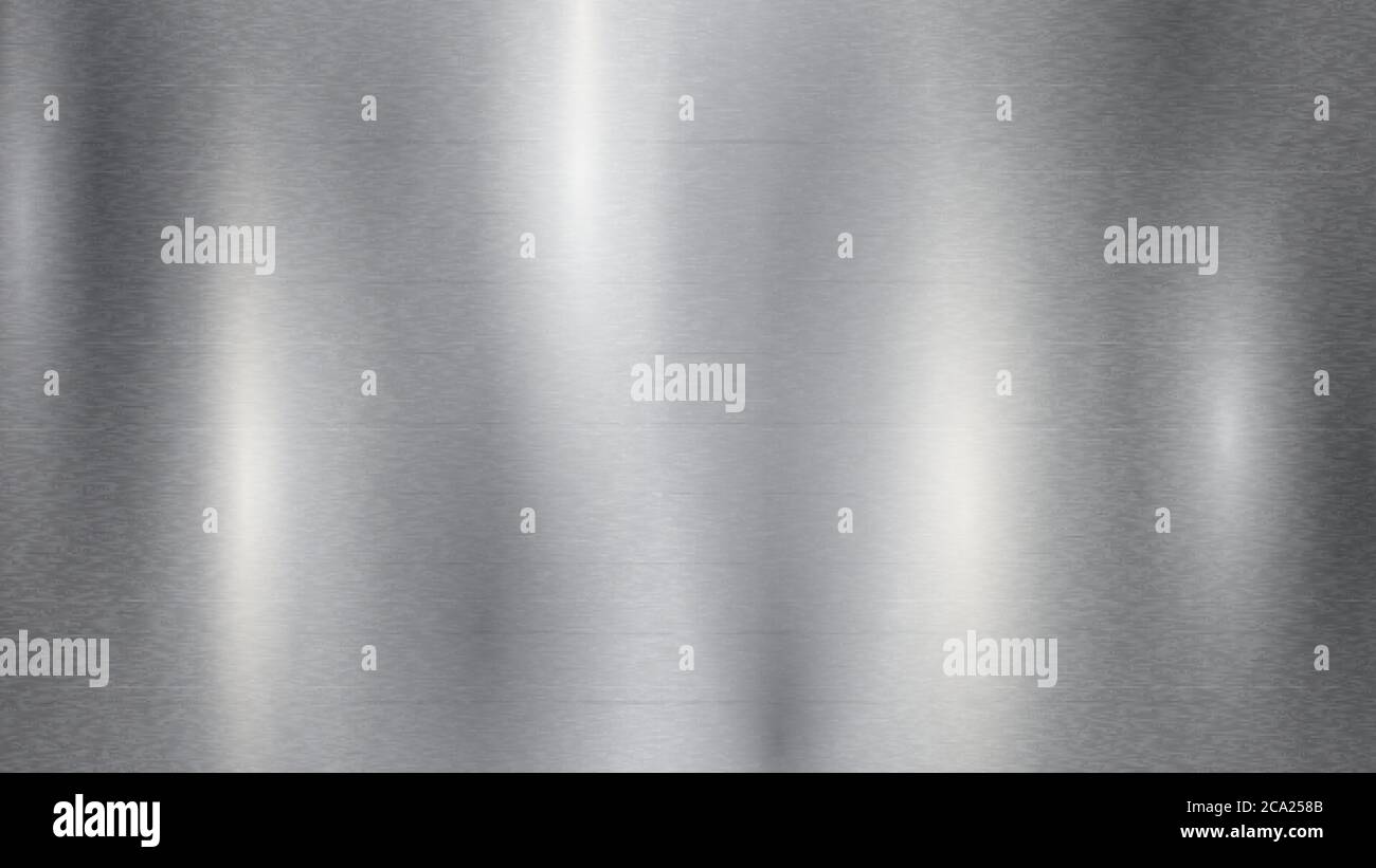Brushed light metal texture Stock Vector Images - Alamy