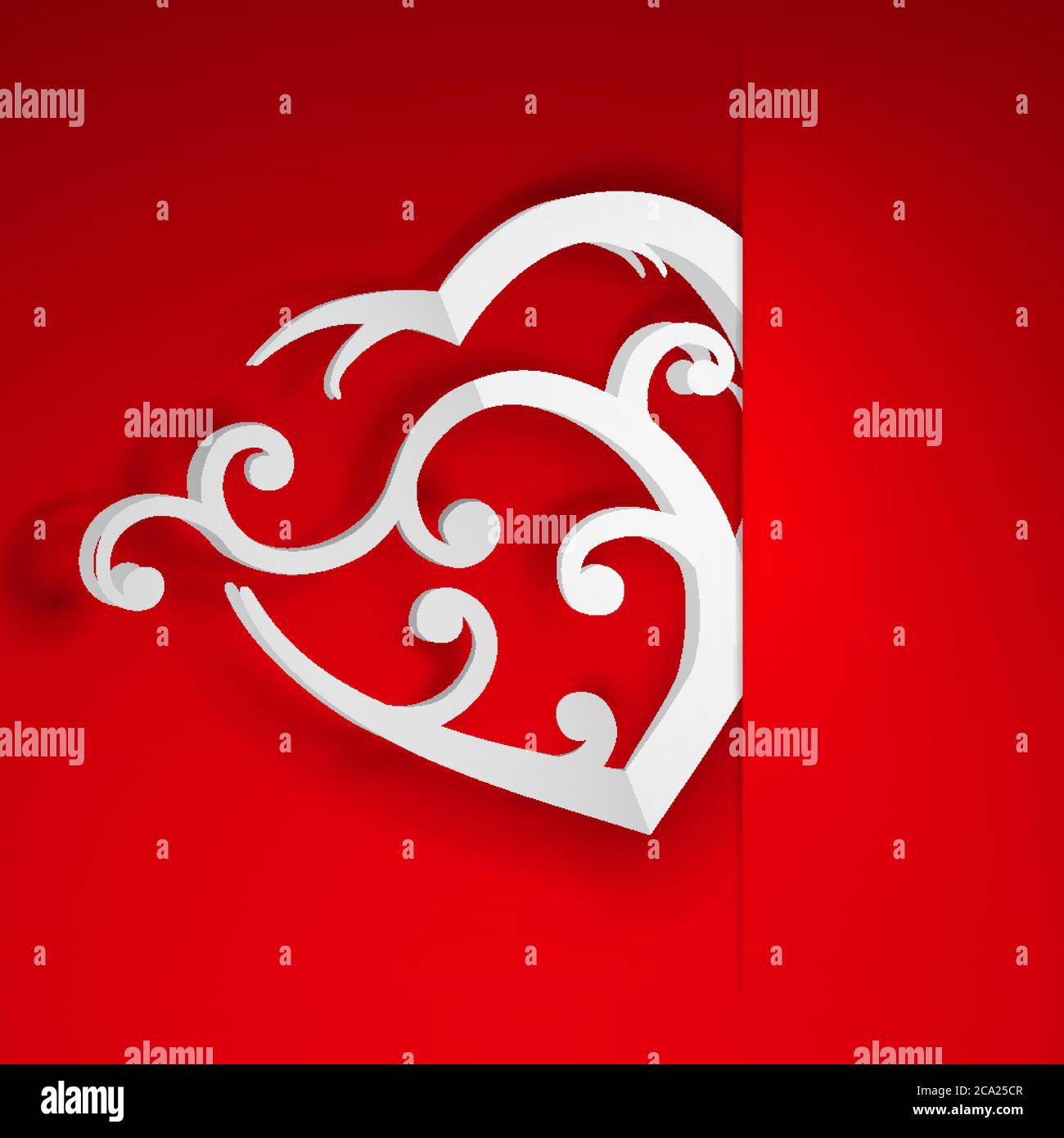 Big red curls Stock Vector Images - Alamy