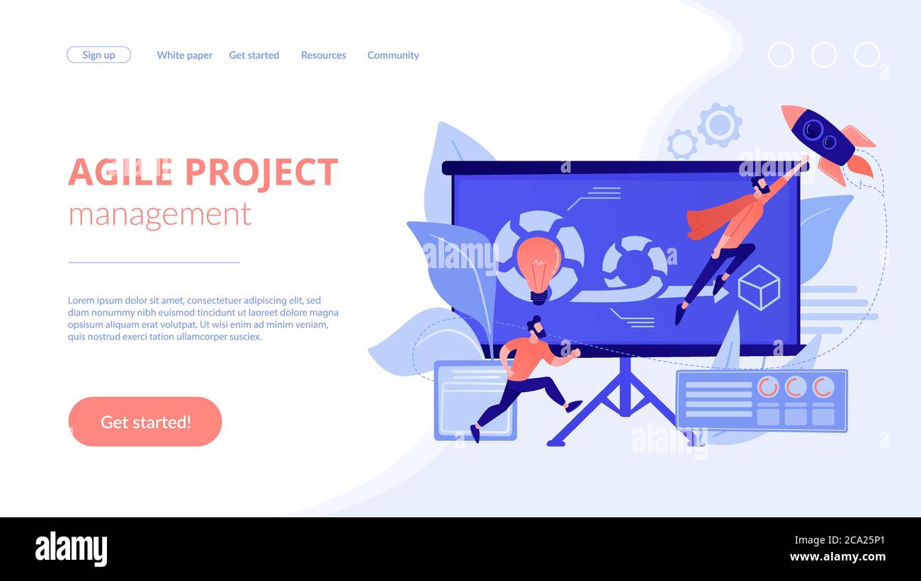 Agile project hi-res stock photography and images - Alamy