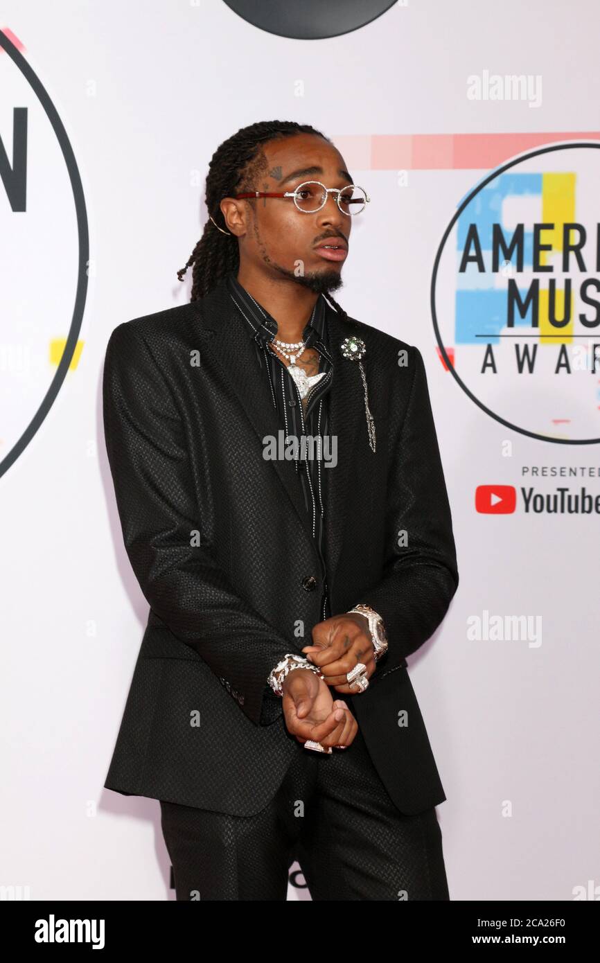 LOS ANGELES - OCT 9: Quavo, Migos at the 2018 American Music Awards at ...