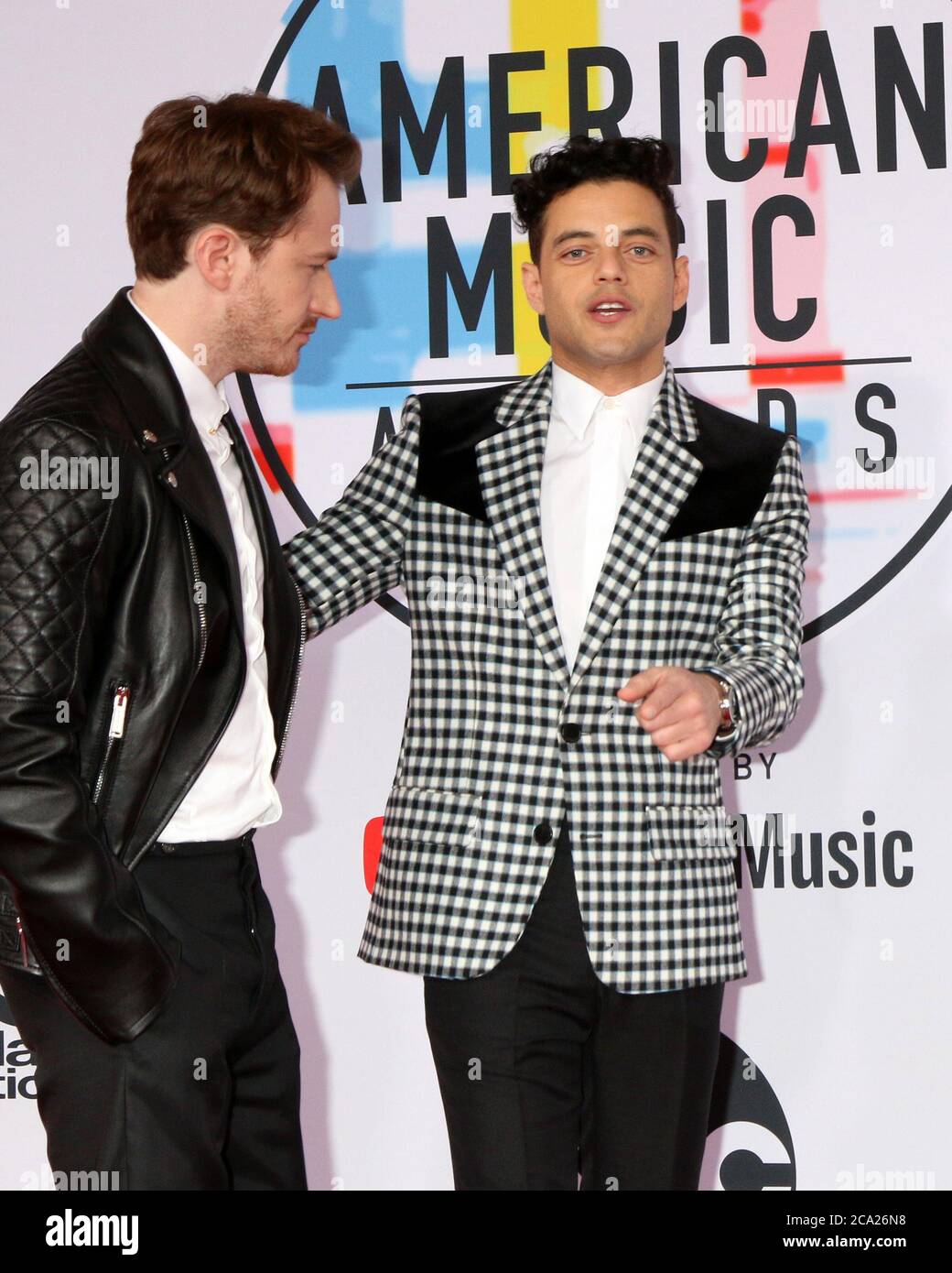 LOS ANGELES - OCT 9: Joseph Mazzello, Rami Malek at the 2018 American ...