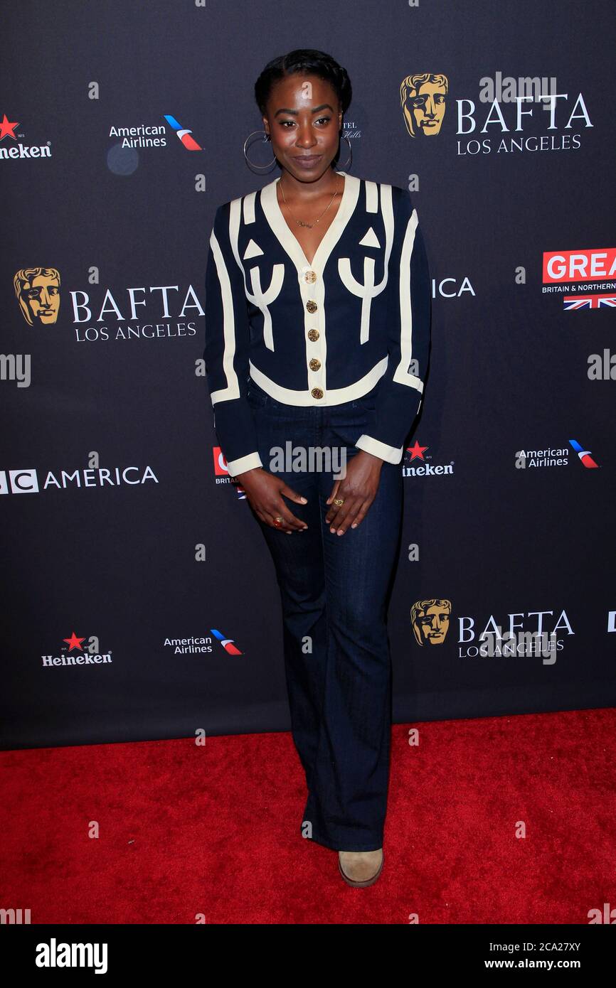 LOS ANGELES - JAN 6: Kirby Howell-Baptiste at the 2018 BAFTA Tea Party ...