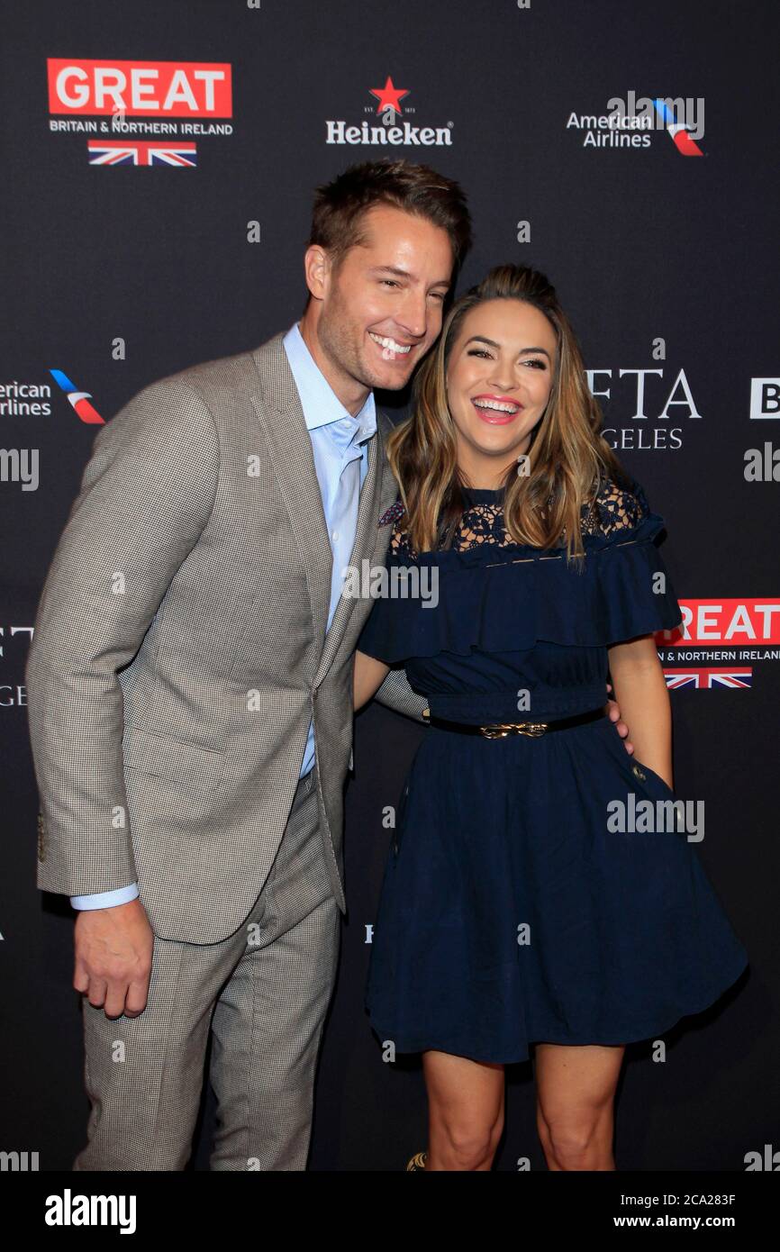 LOS ANGELES - JAN 6: Justin Hartley, Chrishell Hartley at the 2018 ...