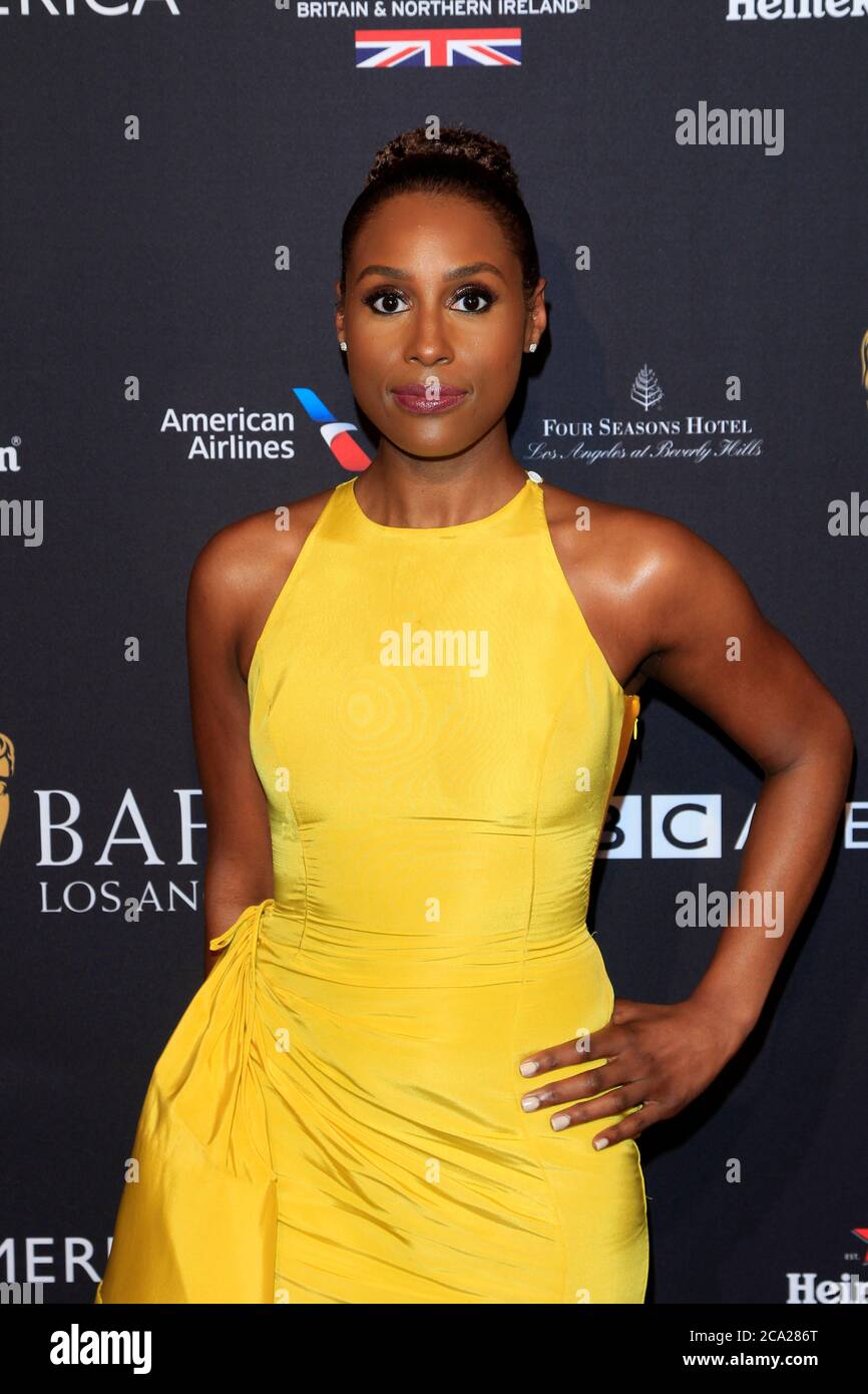 LOS ANGELES - JAN 6: Issa Rae at the 2018 BAFTA Tea Party Arrivals at ...