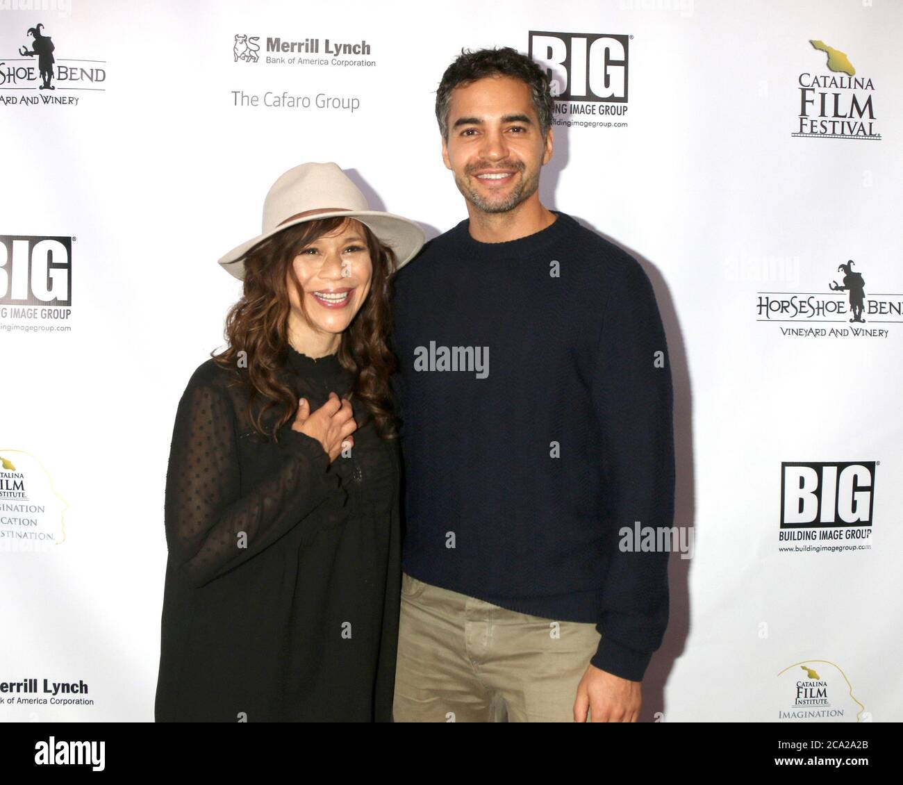 LOS ANGELES - SEP 26: Rosie Perez, Ramon Rodriguez at the Catalina Film ...