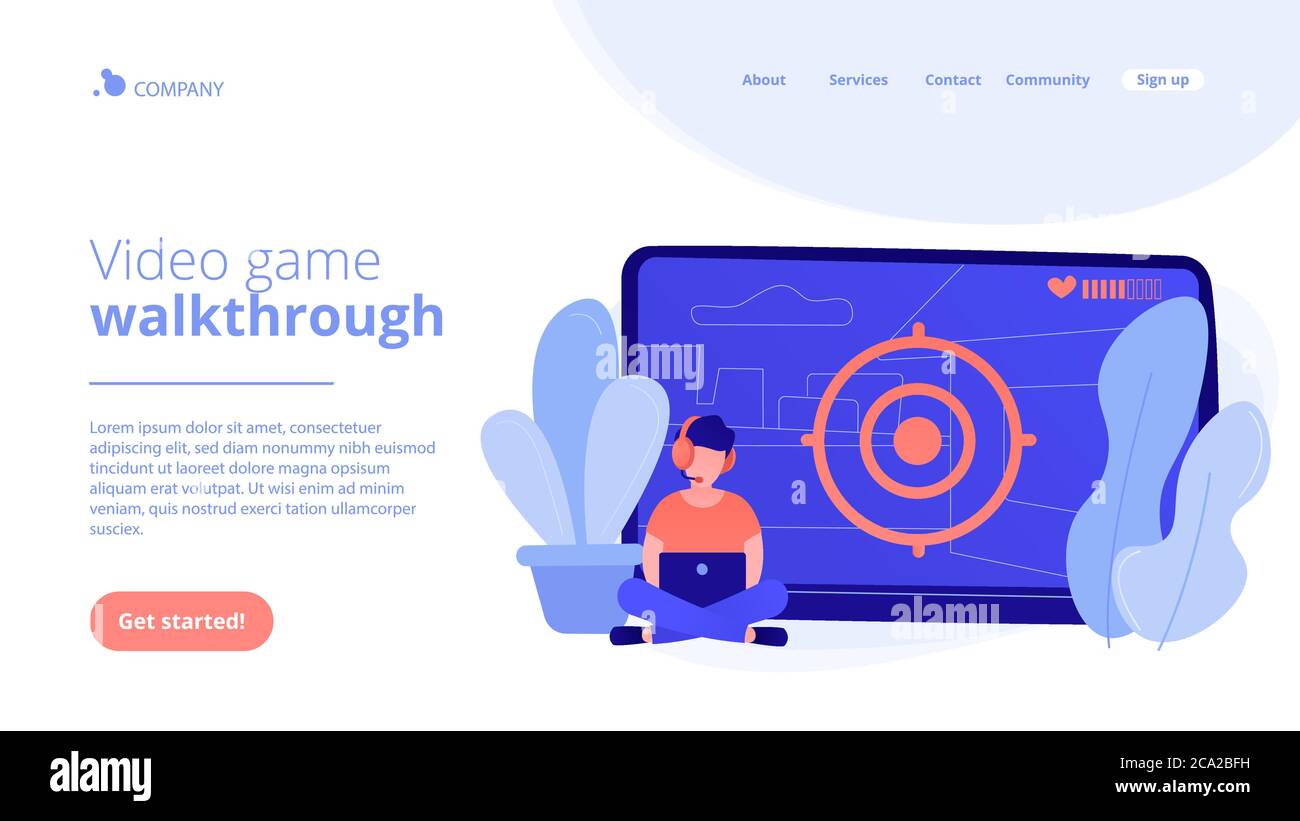 Walkthrough Stock Vector Images - Alamy