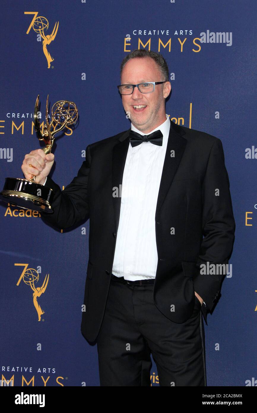 LOS ANGELES - SEP 9: Nick Murray at the 2018 Creative Arts Emmy Awards ...