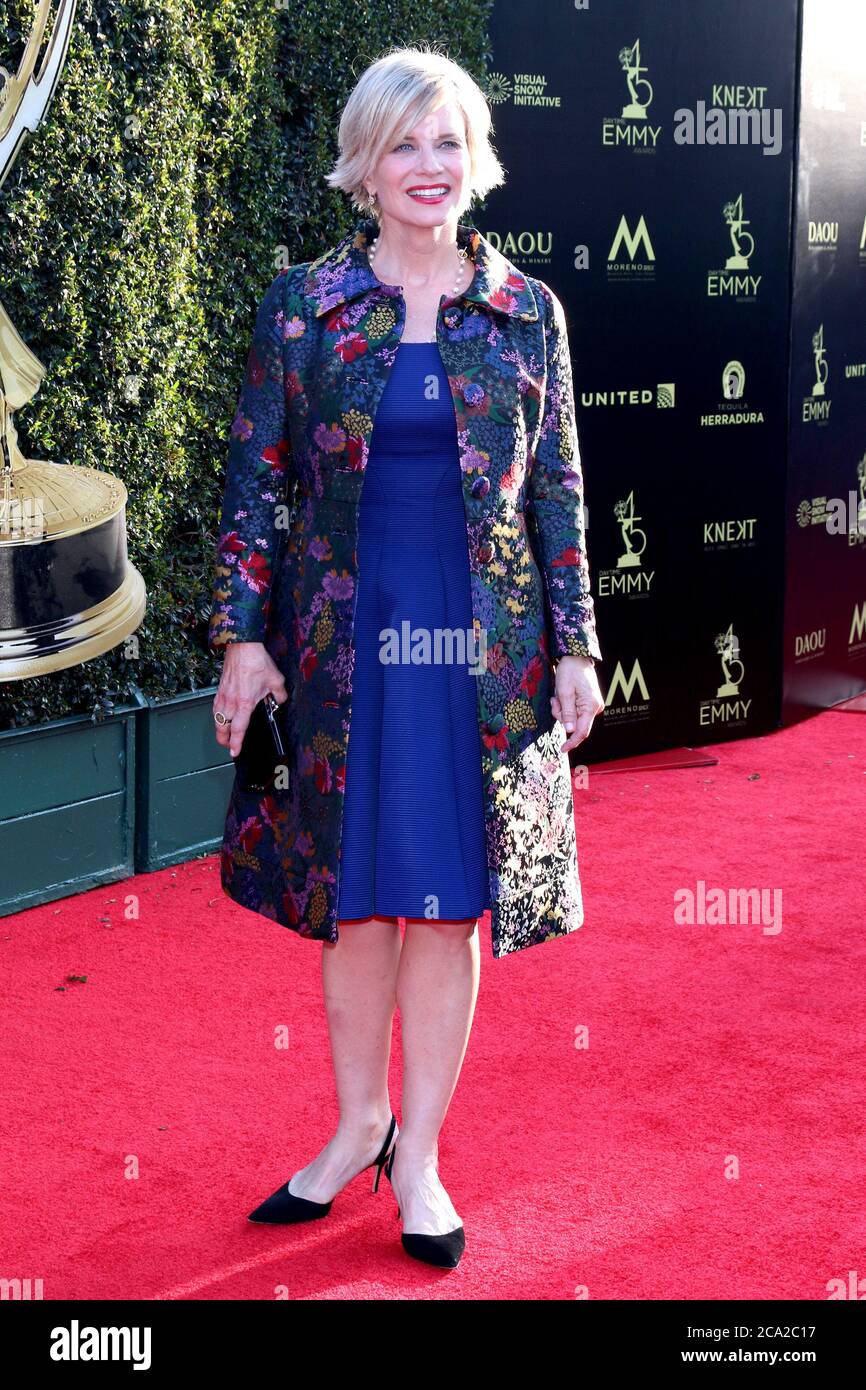LOS ANGELES - APR 27: Mary Beth Evans at the 2018 Daytime Emmy Awards ...