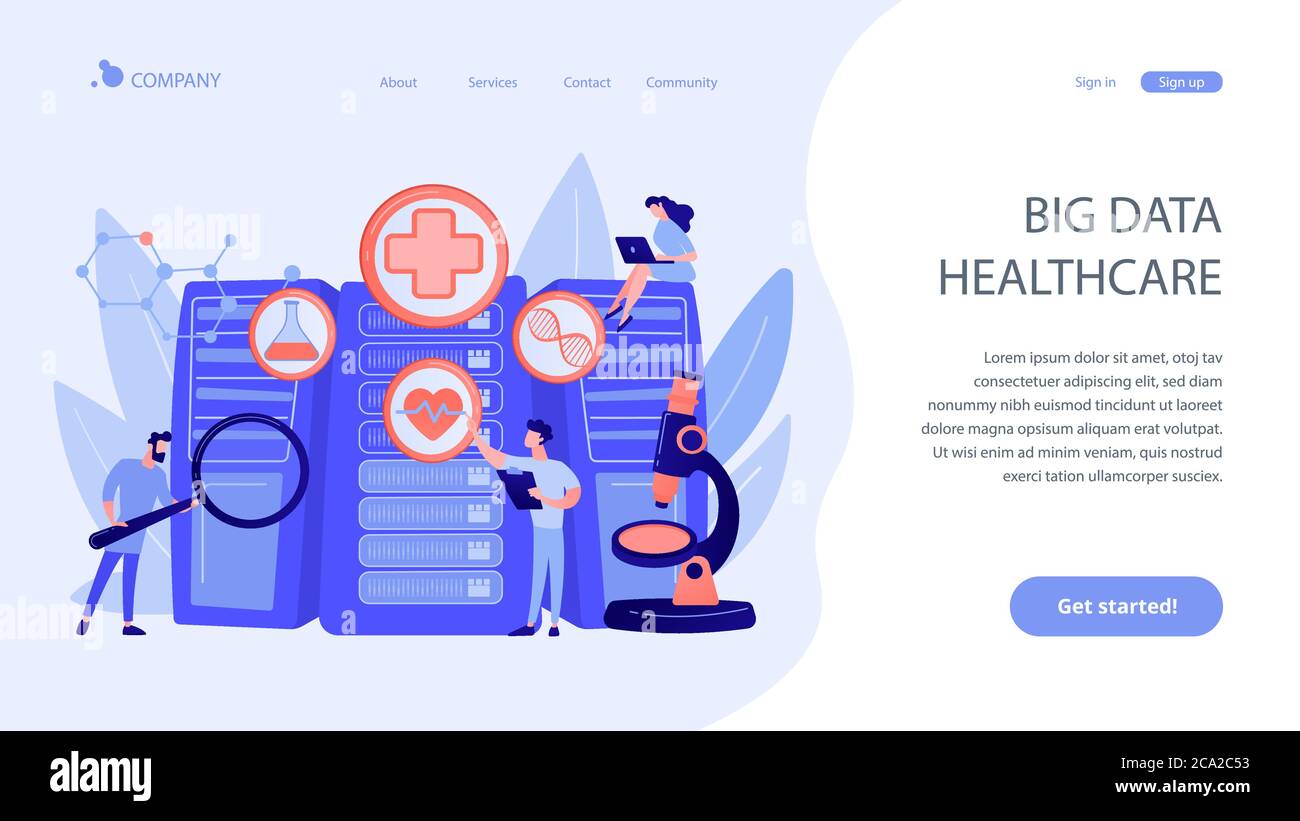 Big data healthcare hi-res stock photography and images - Alamy