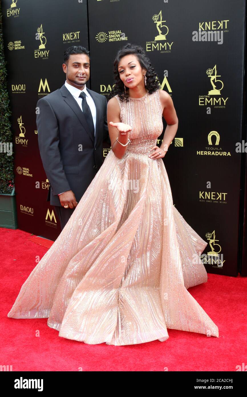 LOS ANGELES - APR 29: Navid Ali, Mishael Morgan at the 45th Daytime ...