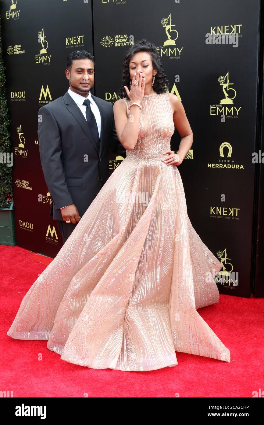 LOS ANGELES - APR 29: Navid Ali, Mishael Morgan at the 45th Daytime ...
