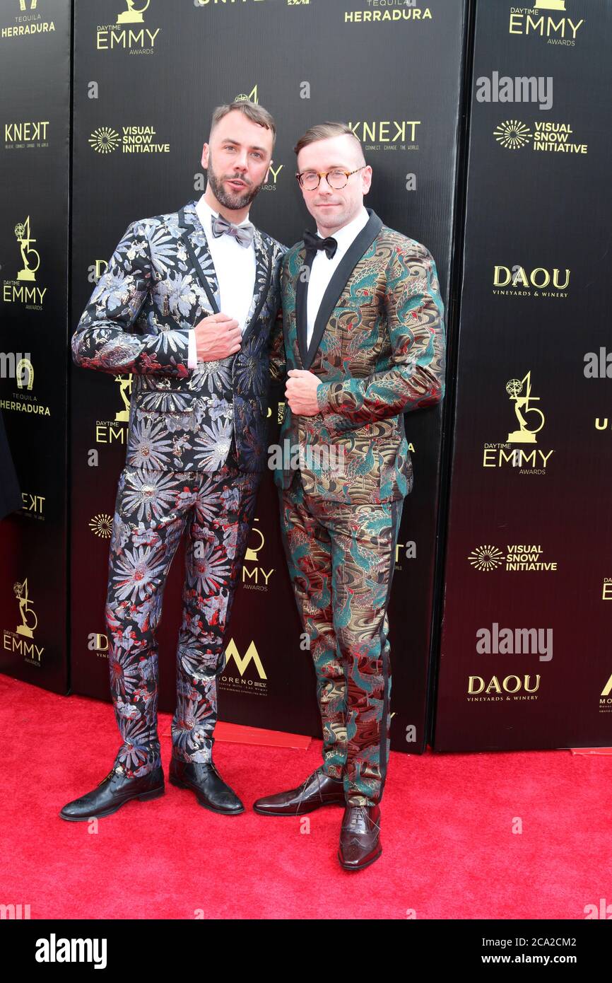 LOS ANGELES - APR 29: John Halbach, Kit Williamson at the 45th Daytime ...