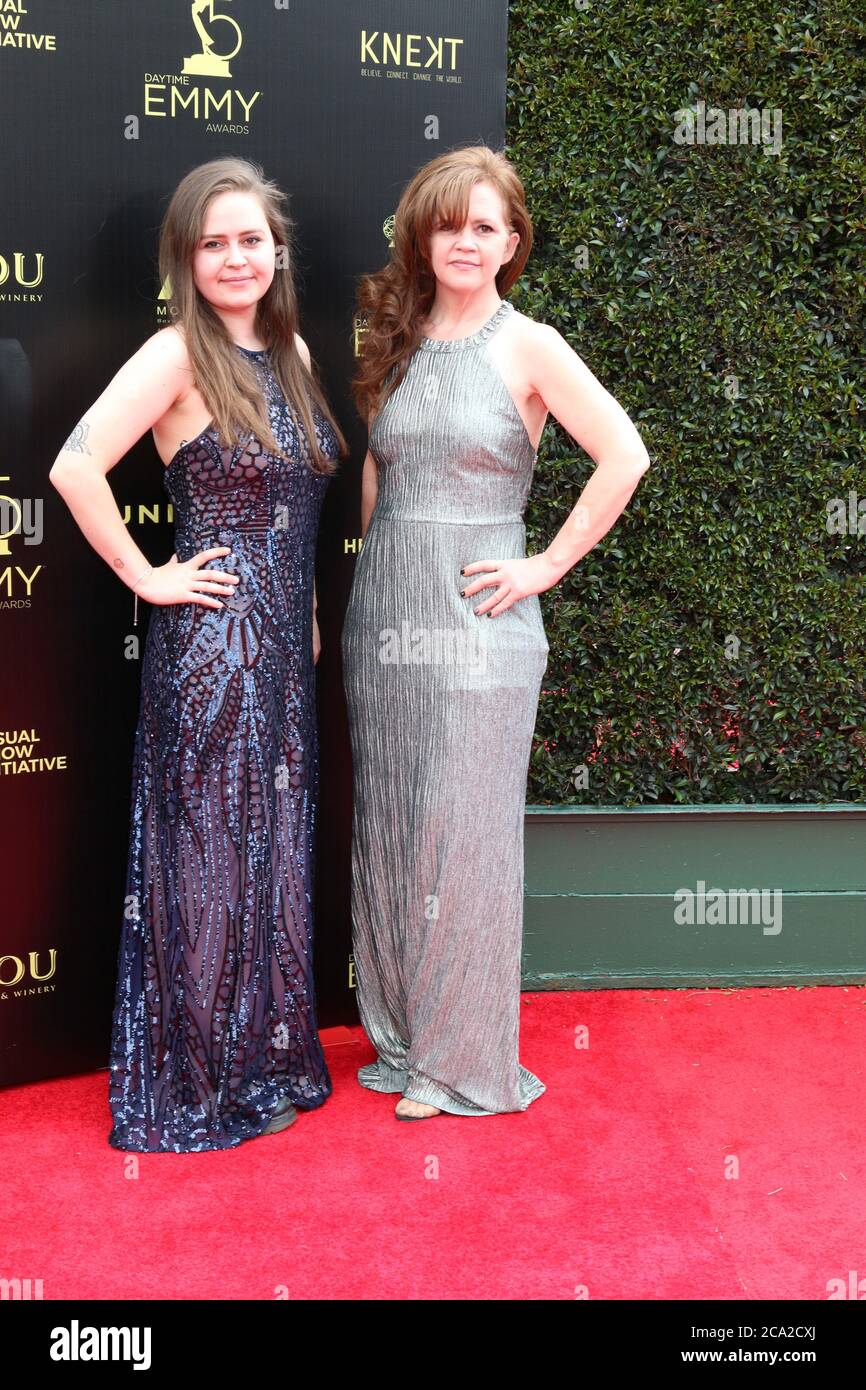 LOS ANGELES - APR 29: Daughter, Crystal Ayers at the 45th Daytime Emmy ...
