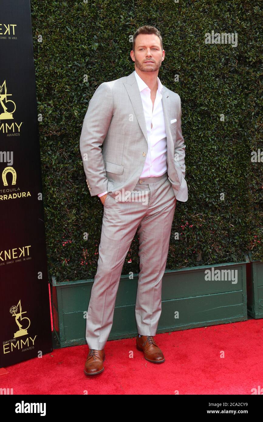 LOS ANGELES - APR 29: Eric Martsolf at the 45th Daytime Emmy Awards at ...